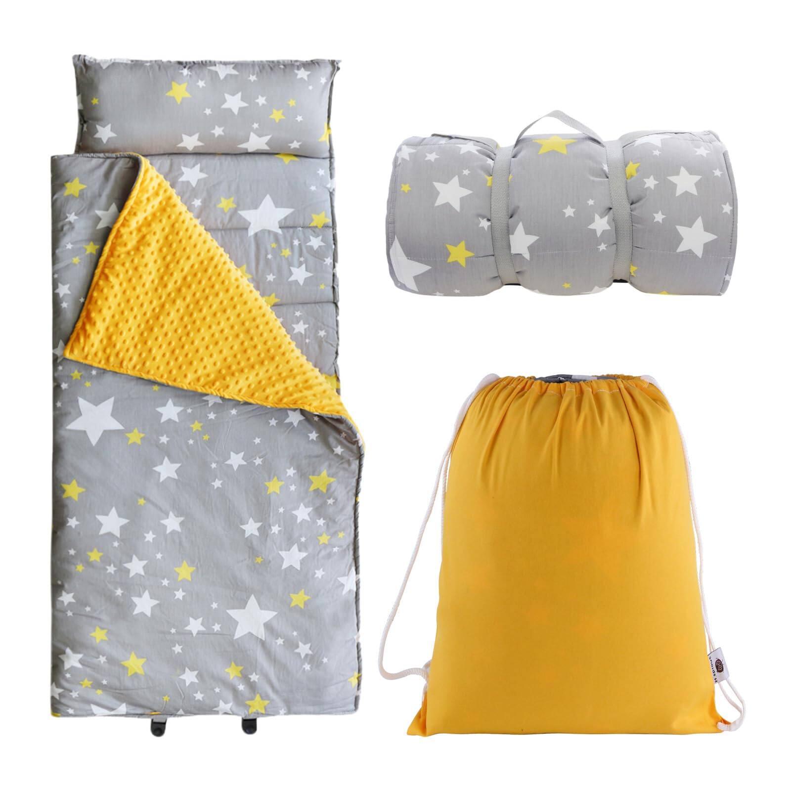 Dapper Styles Nap Mat With Removable Pillow And Soft Blanket ...