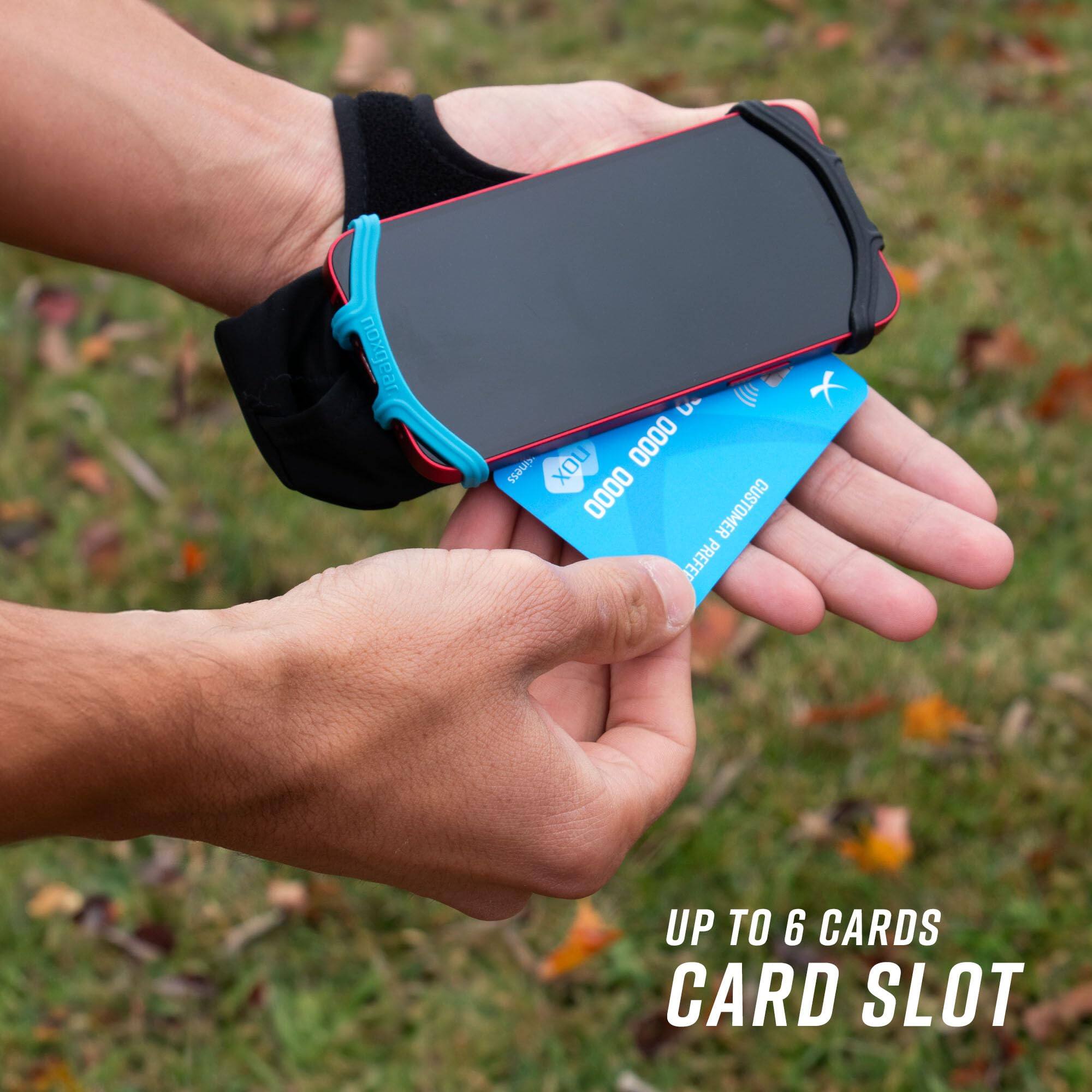 Empire DigiLabs Hand Held Phone Holder Handheld Grip With Key Fob Card ...