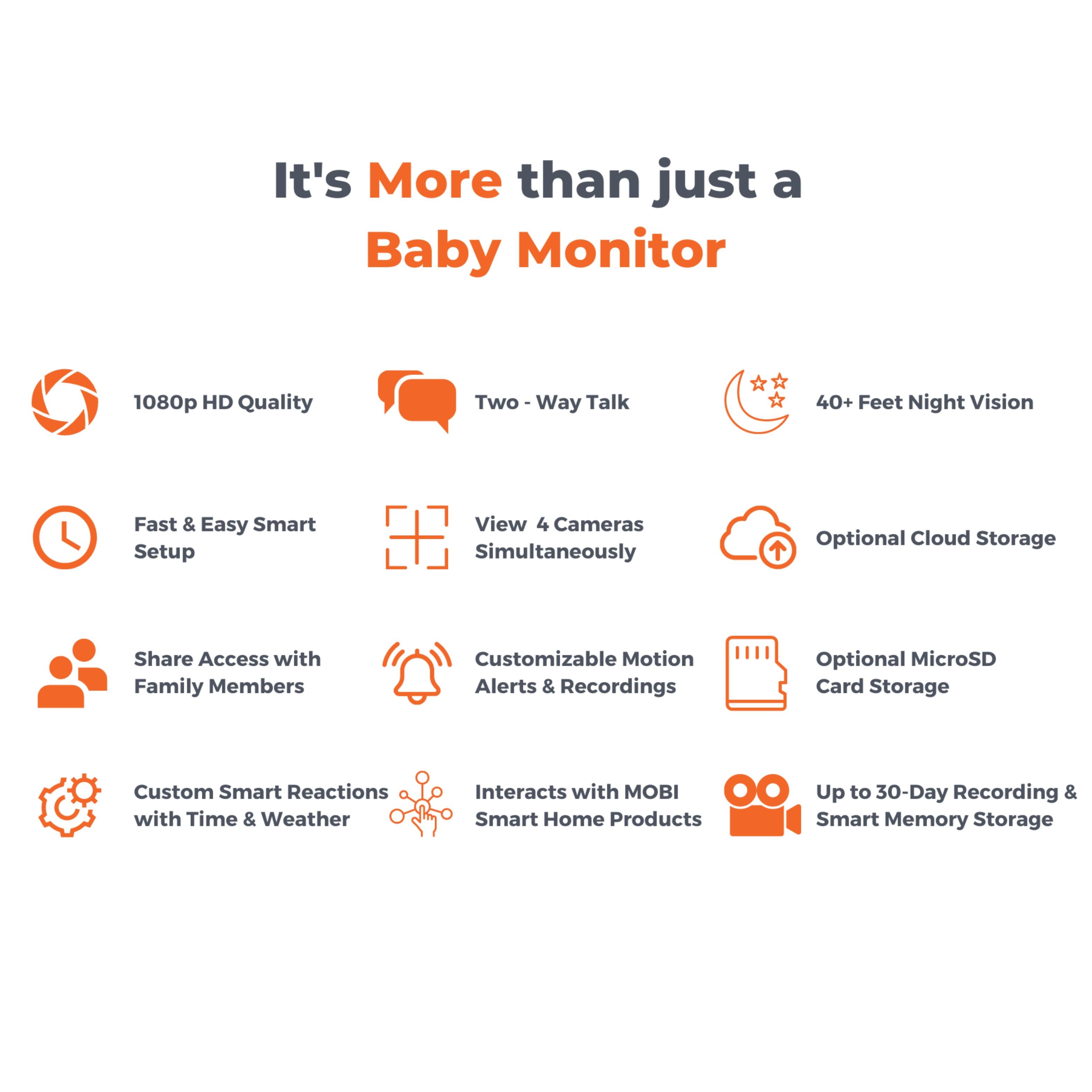 Customer Reviews: MOBI Cam HDX Smart HD Pan & Tilt Wi-Fi Baby ...