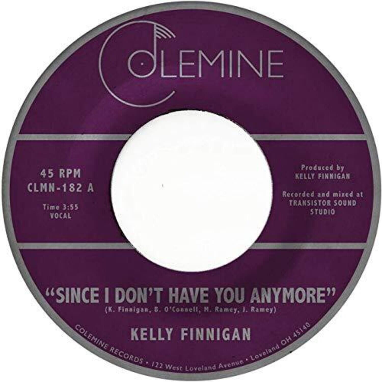 Kelly Finnigan Since I Don't Have You Anymore 7 INCH SINGLE [7 inch ...