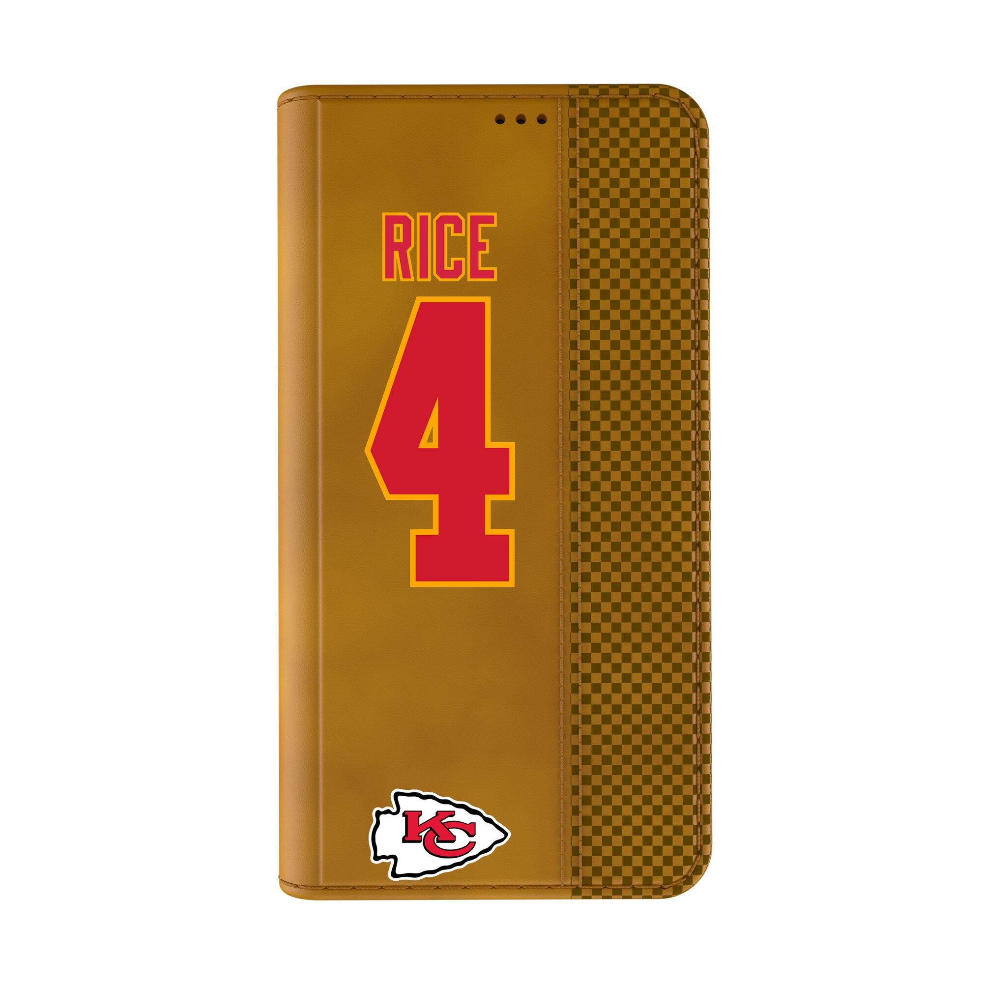 Keyscaper NFL Rashee Rice Kansas City Chiefs Folio iPhone Case 14 Plus ...