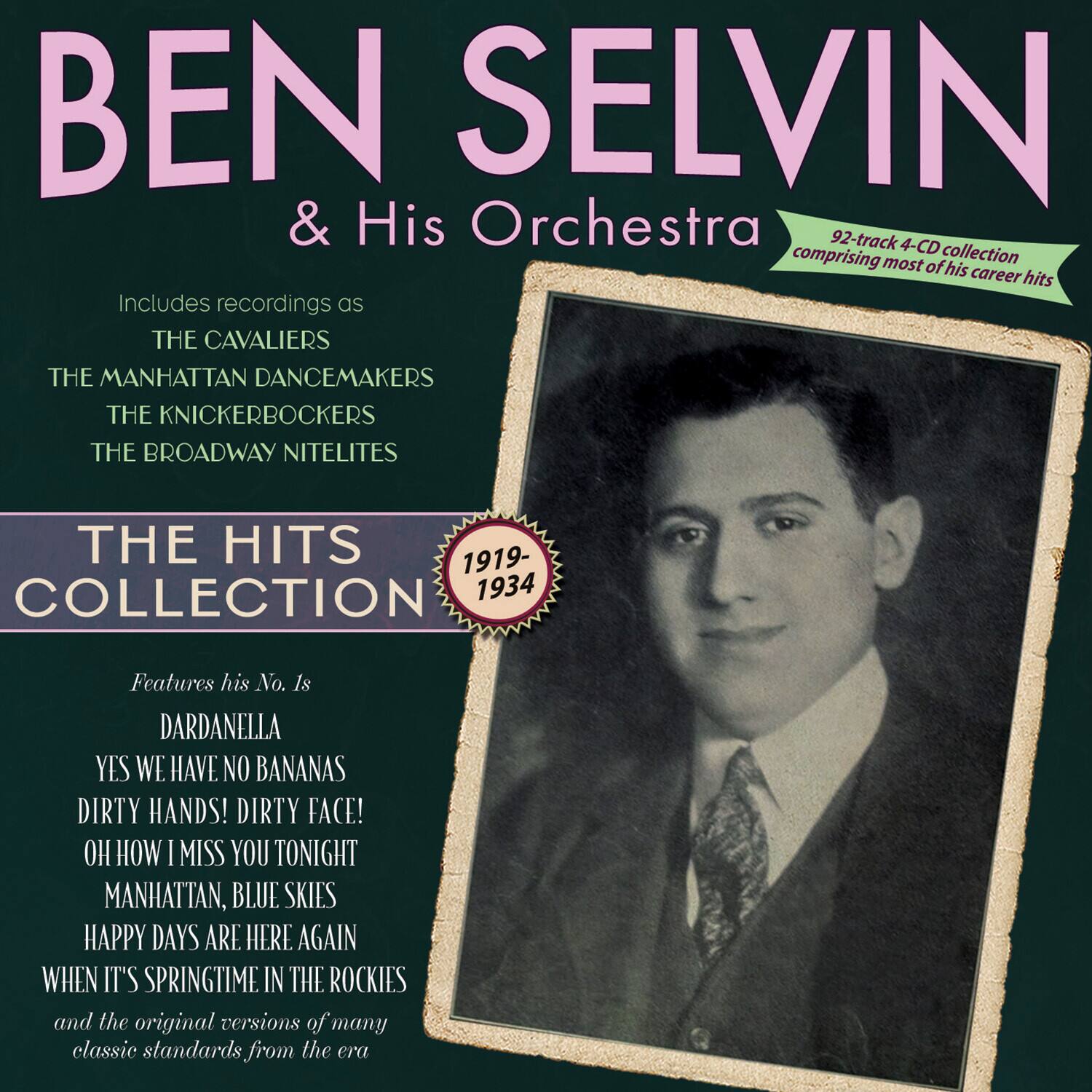 Ben Selvin & His Orchestra The Hits Collection 1919 34 COMPACT DISCS ...
