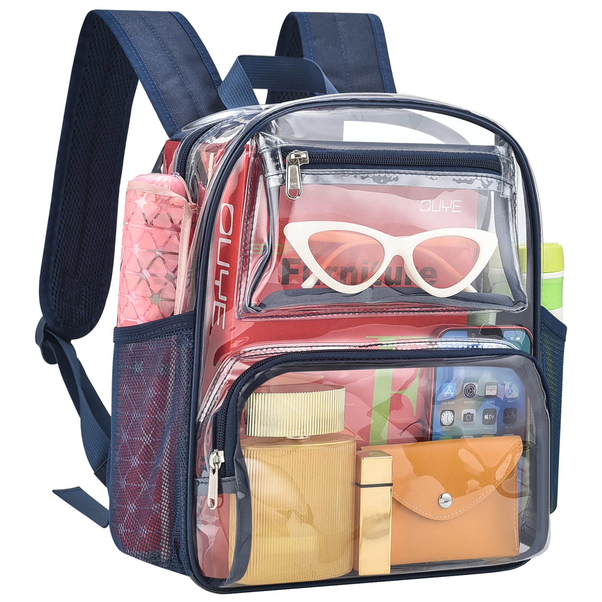 Pacoar Cade Clear Backpack Stadium Approved For Women And Men Bag ...