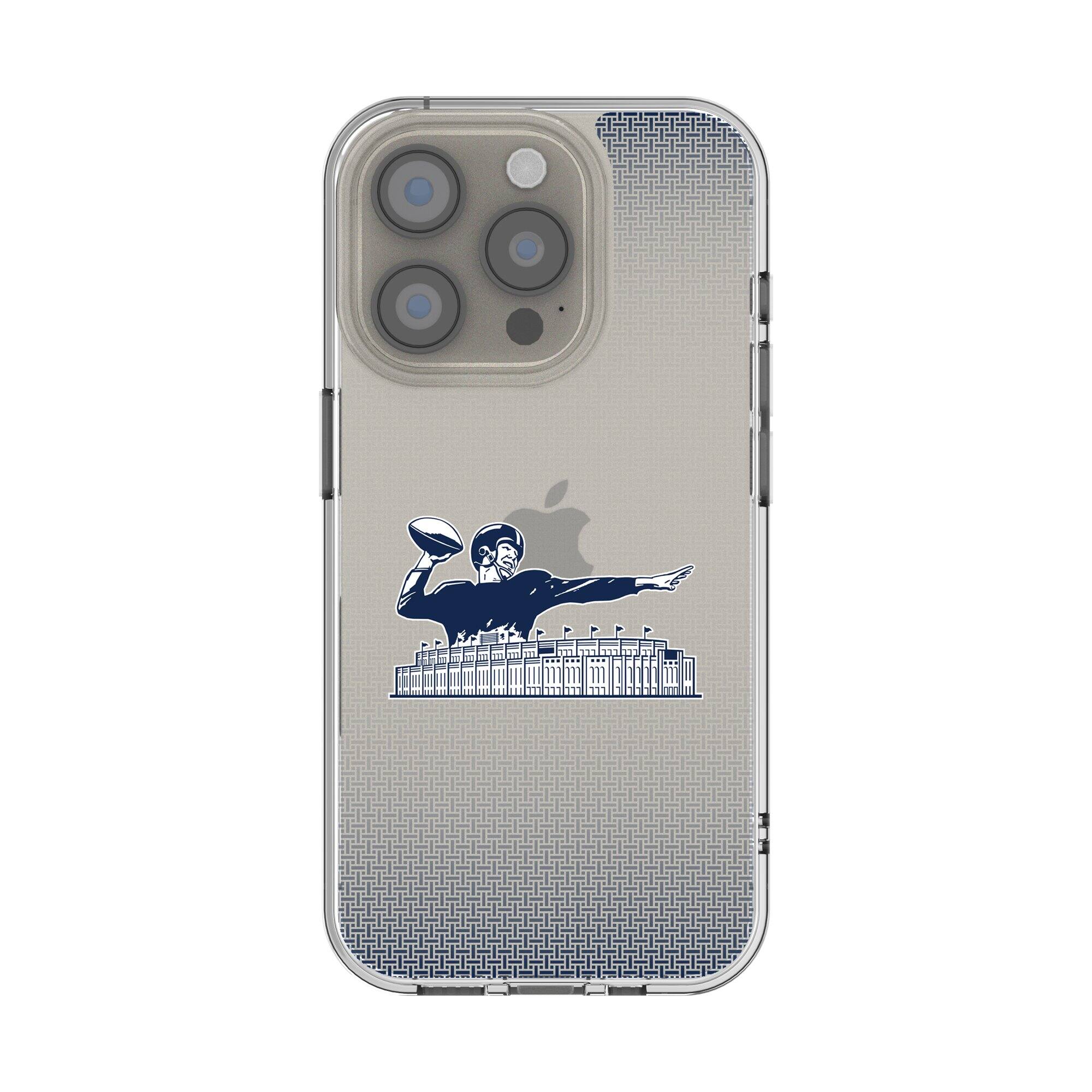 Keyscaper NFL New York Giants Linen Logo iPhone Clear Case 15 ...