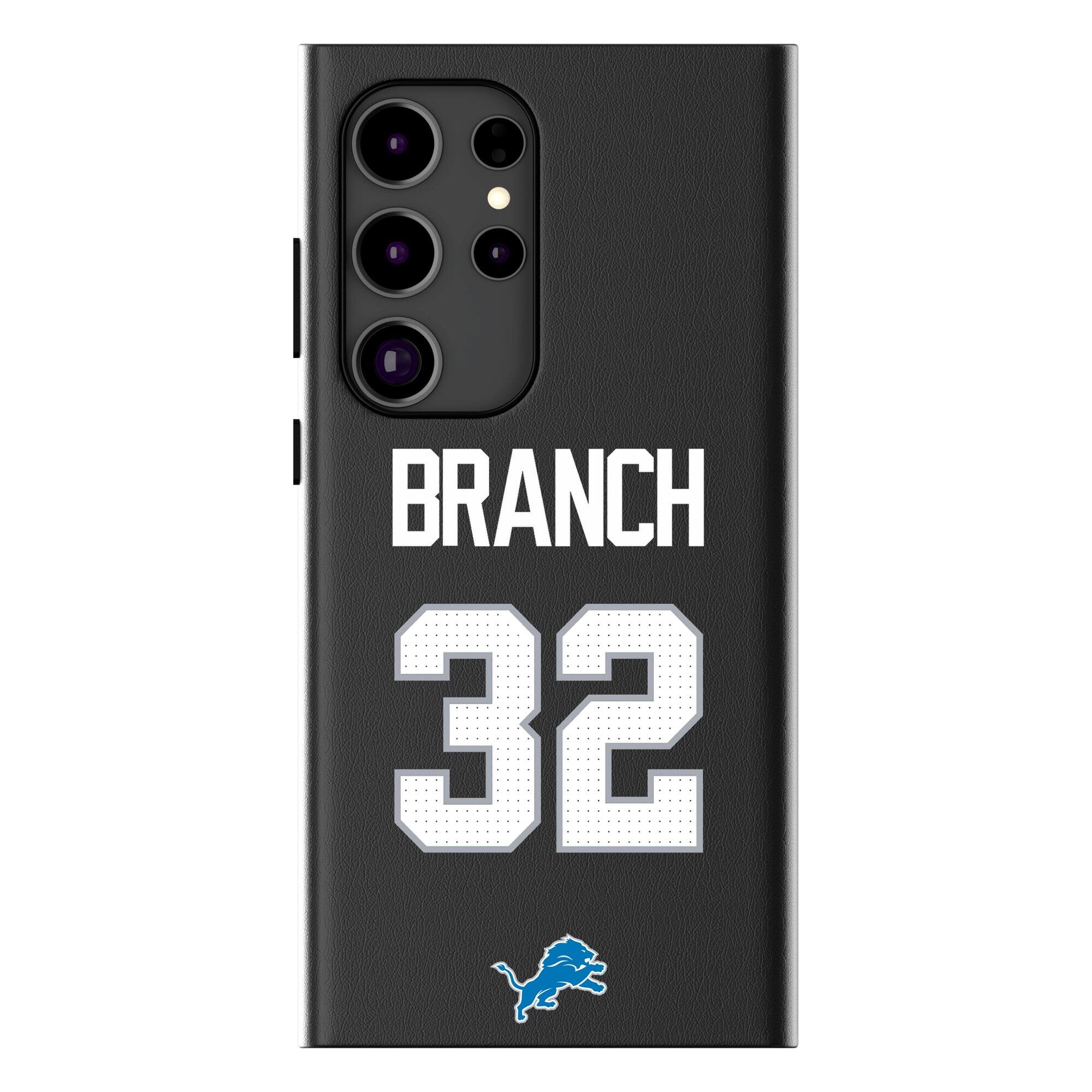 Keyscaper NFL Brian Branch Detroit Lions Galaxy Magnetic Bump Case S24 ...