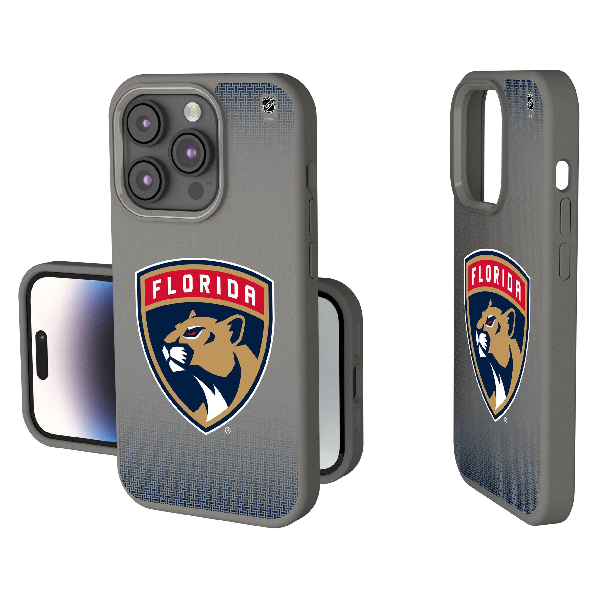 Keyscaper NHL Florida Panthers Linen Logo iPhone Soft Touch Case 14 Pro ...