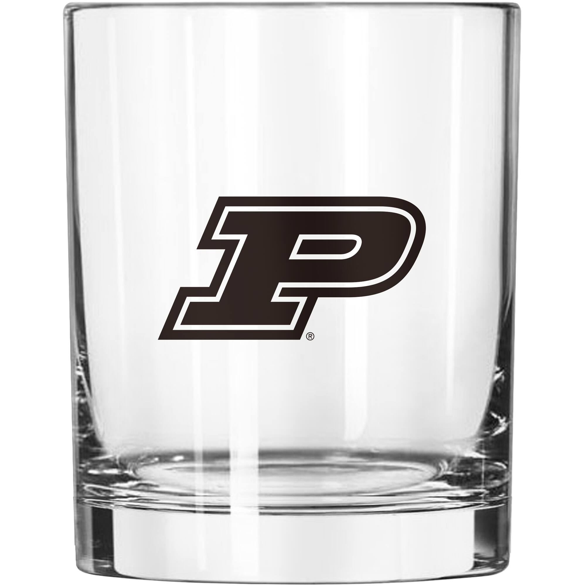 Logo Brands Purdue Boilermakers 14oz. Game Day Rocks Glass Multicolor ...
