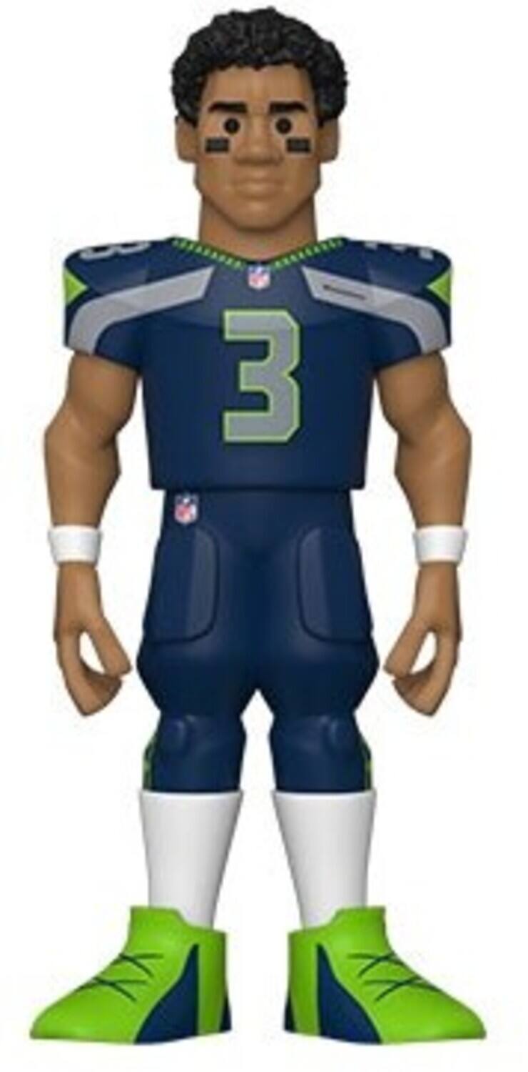 Funko GOLD 5 NFL: Seahawks Russell Wilson (Home Uniform) (Styles May ...