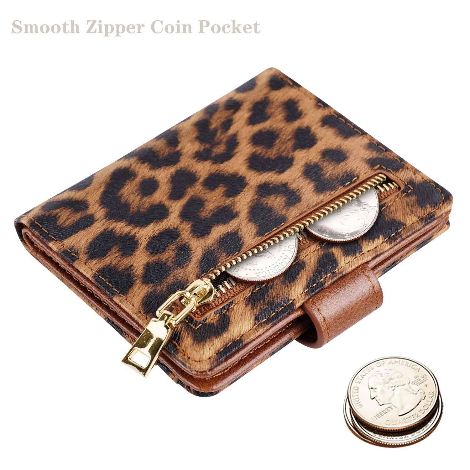 Jadie Link Small Wallets Women Slim Minimalistfor Bifold Credit Card ...