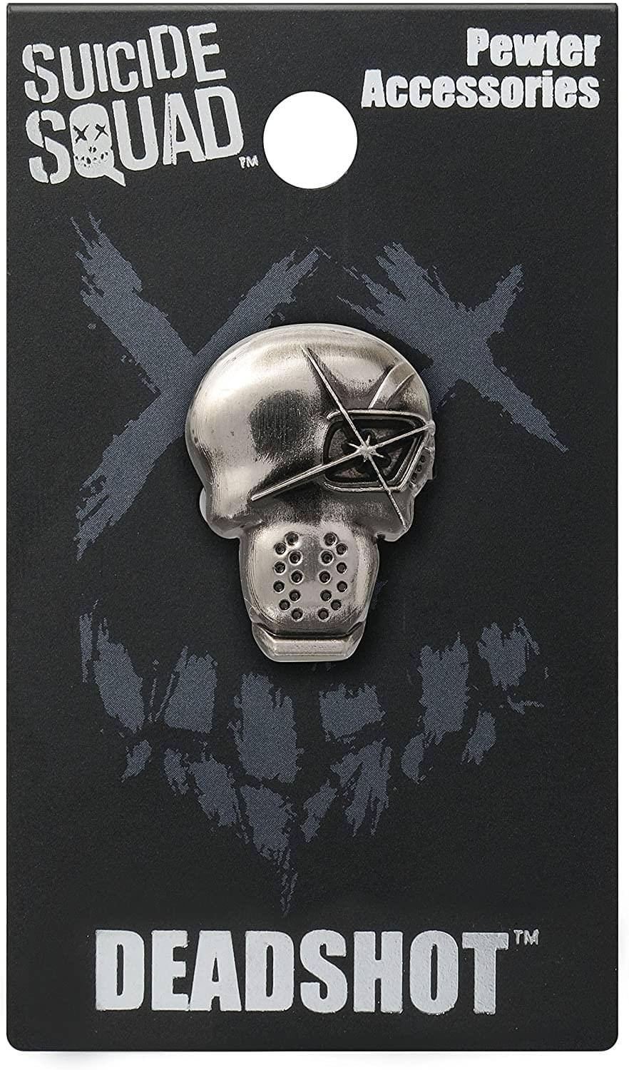 Monogram DC Comics Suicide Squad Pewter Lapel Pin | Deadshot Silver ...