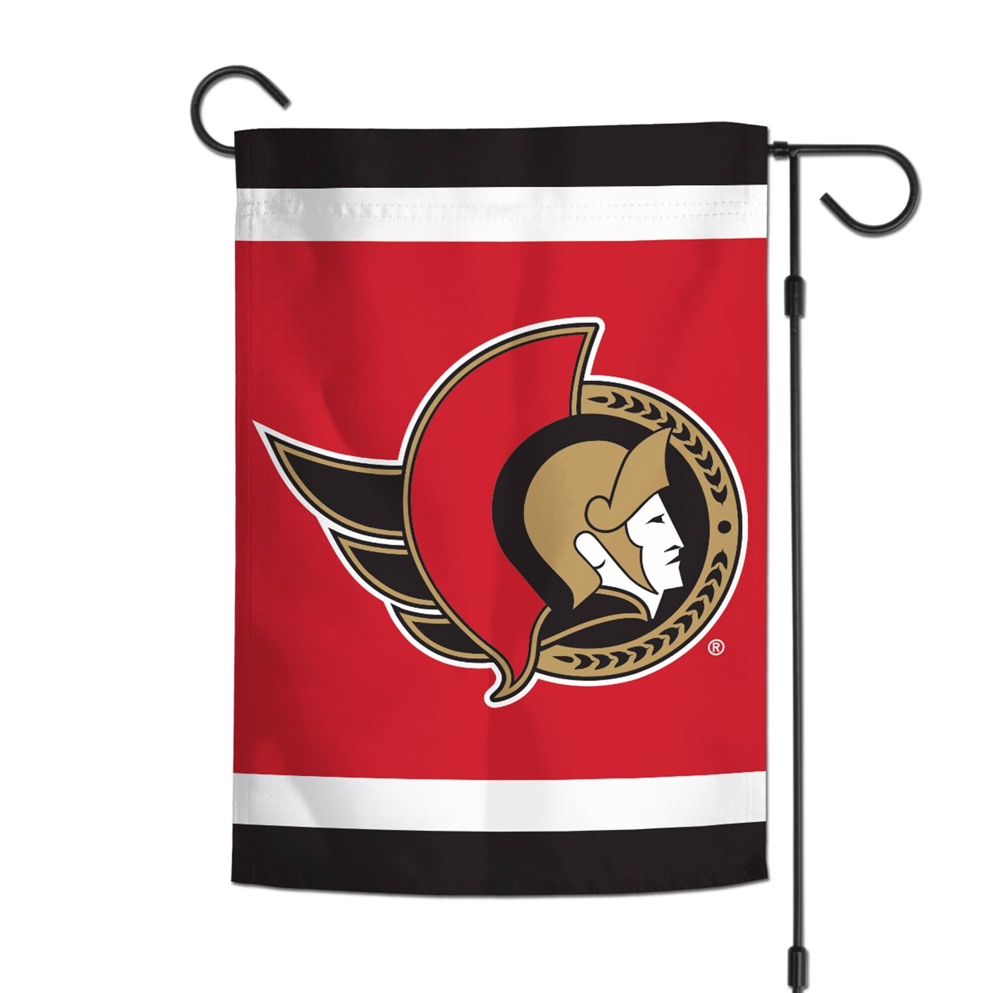WinCraft Ottawa Senators 12'' x 18'' Double Sided Garden Flag ...