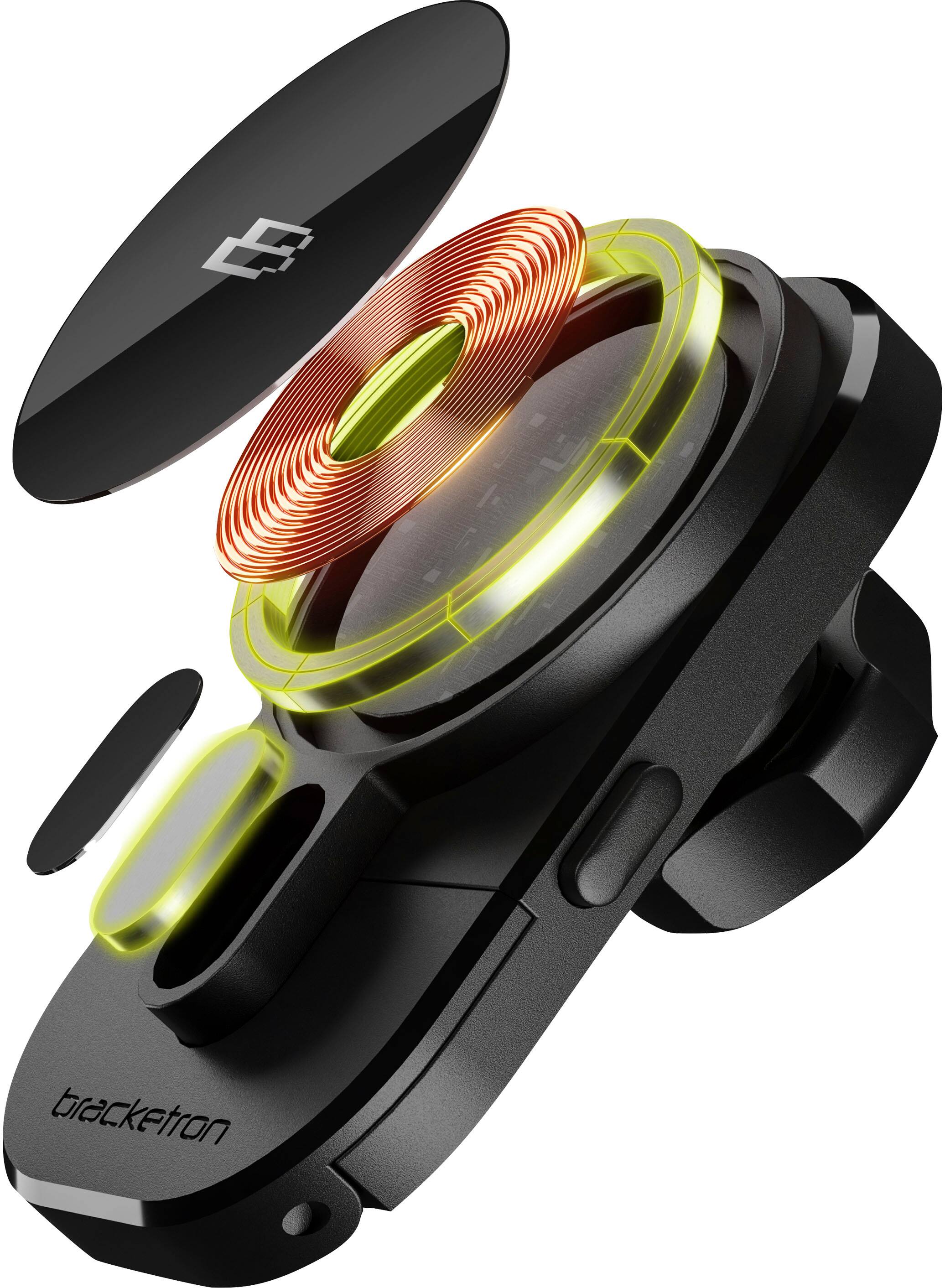 Bracketron PwrUp MagAlign Window,Dash & Vent Mount for most cell phones Black BT2-048-2 - Best Buy