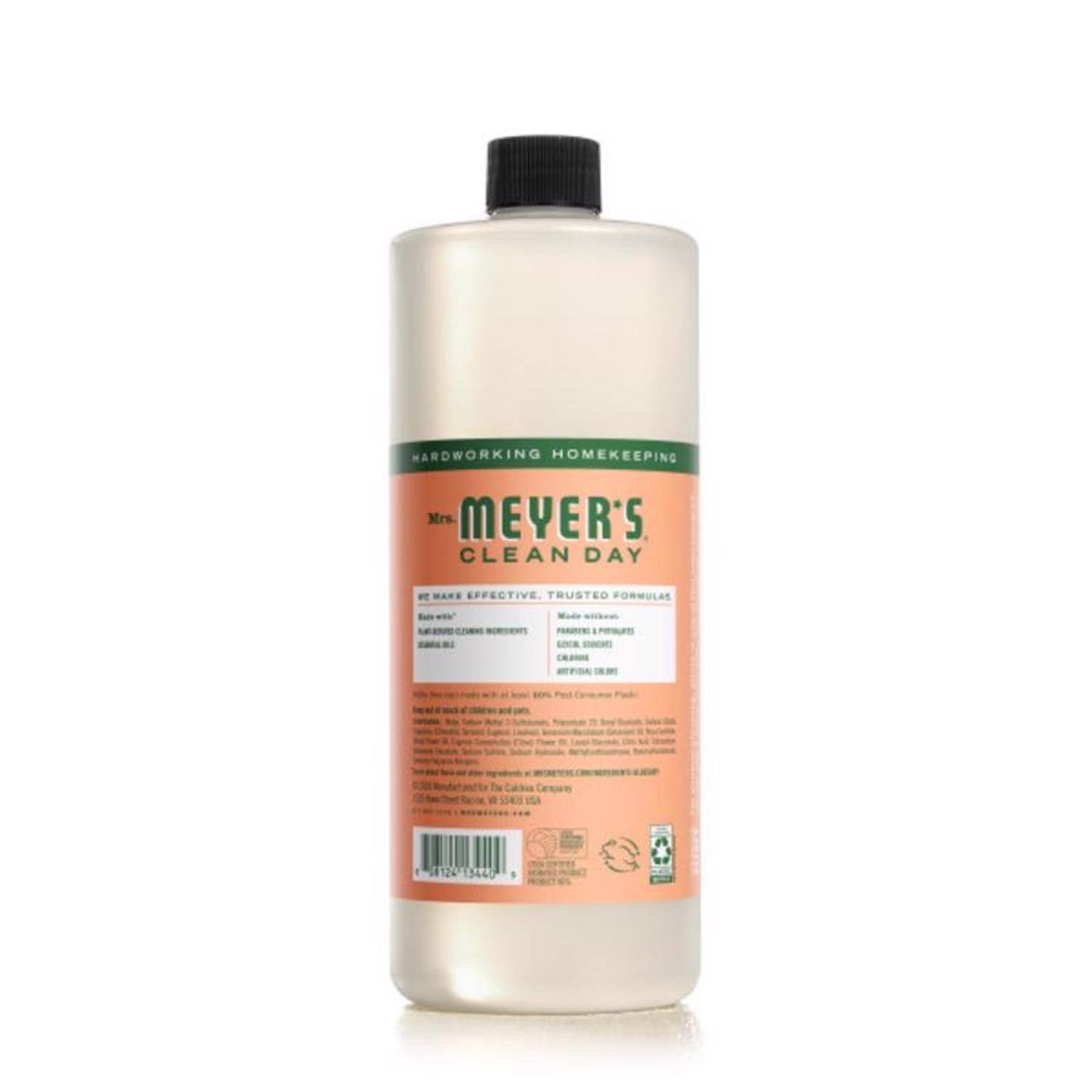 Newell Brands Mrs. Meyer's Clean Day Geranium Scent Concentrated Multi ...