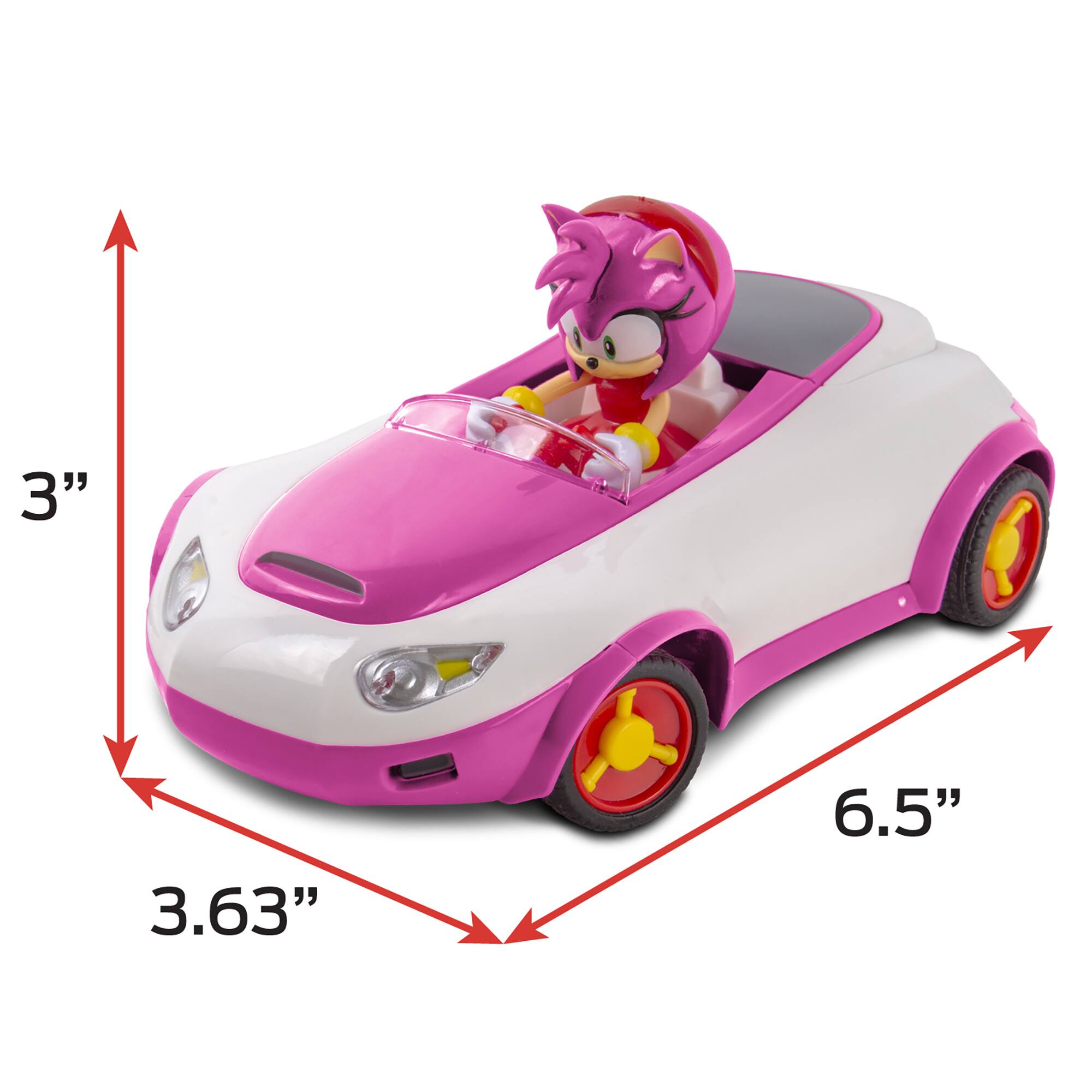 NKOK Team Sonic Racing 1:28 RC Amy Rose G0698143006838 - Best Buy