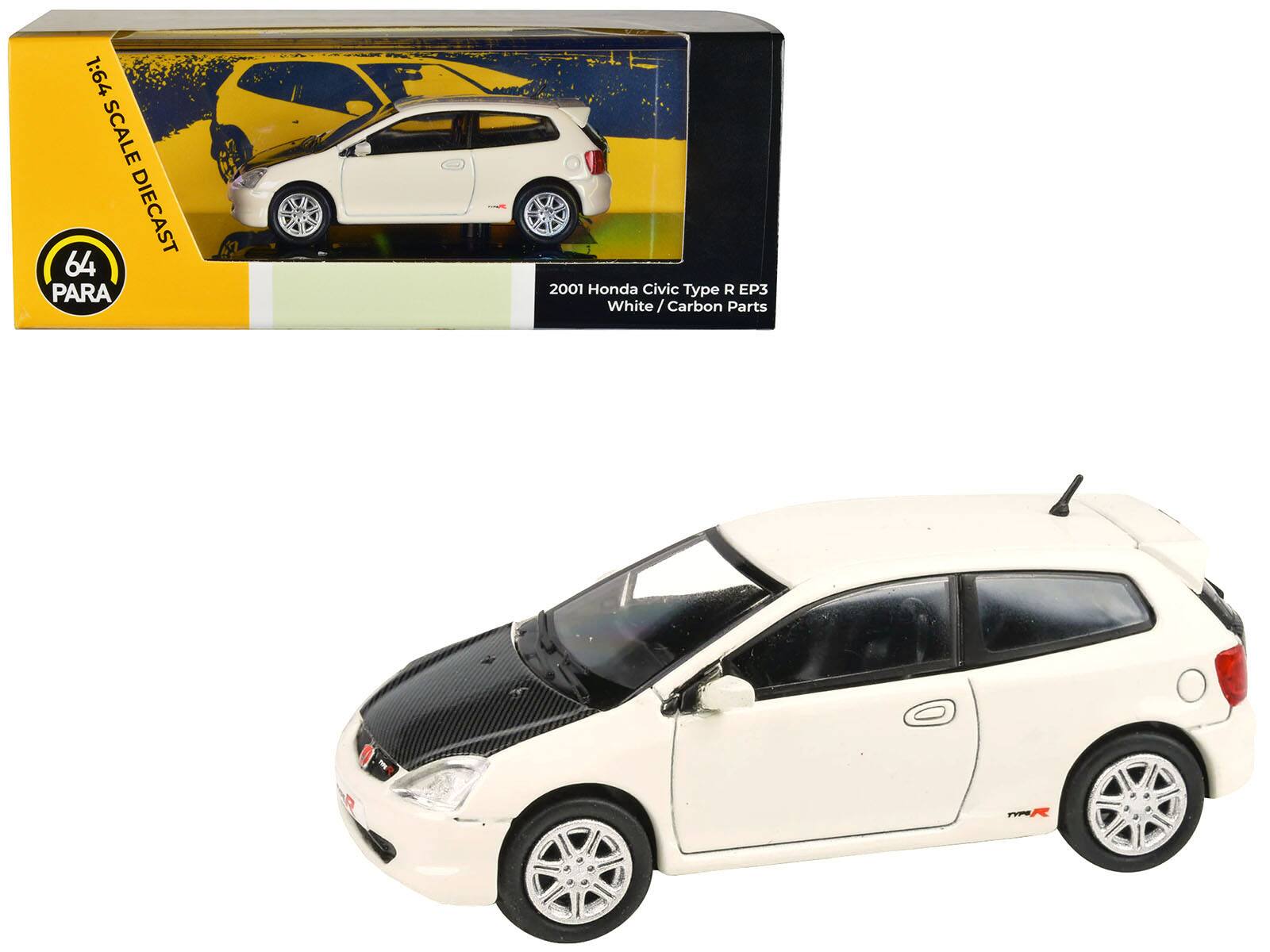 2001 Honda Civic Type R EP3 Hood 1/64 Diecast Model Car by Paragon ...