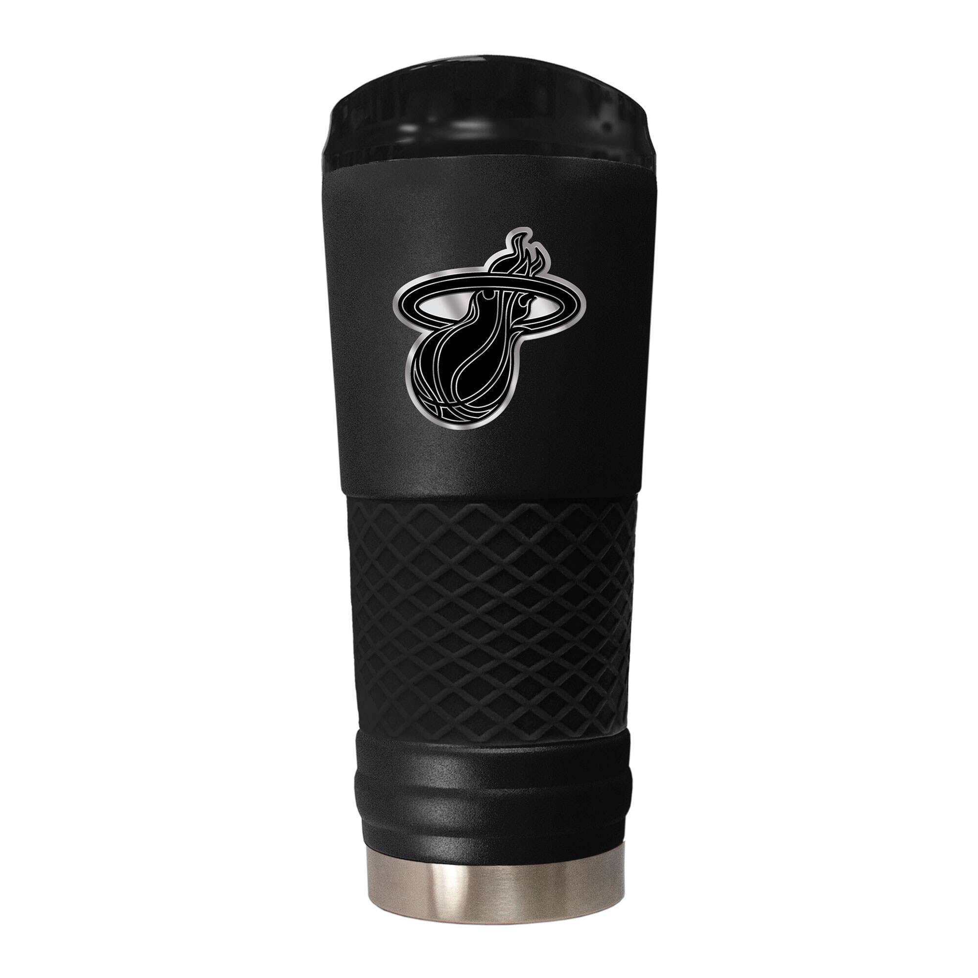 Great American Products Miami Heat 24oz. Stealth Legacy Draft Tumbler ...