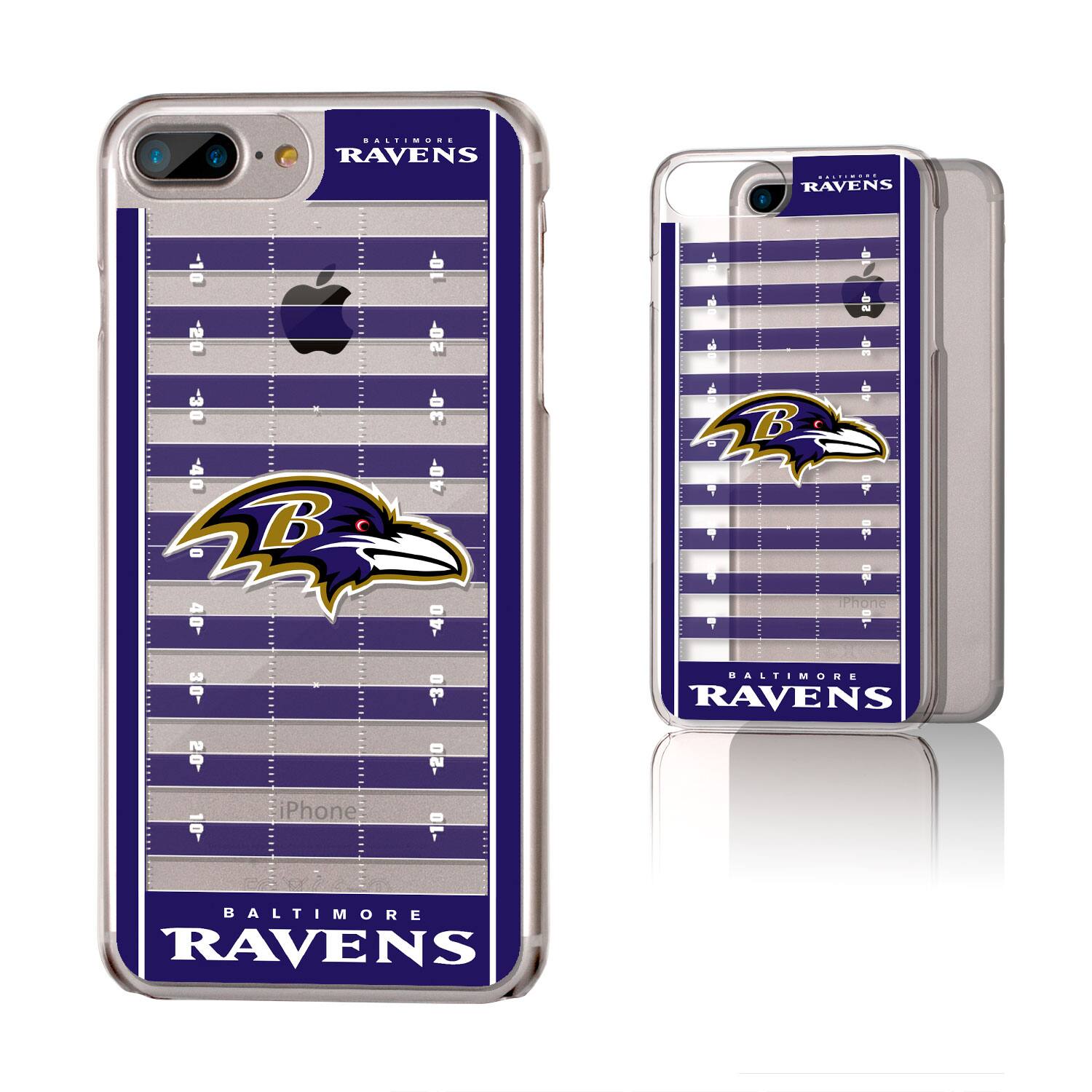 Keyscaper NFL Baltimore Ravens iPhone Clear Field Design Case 15 Plus ...