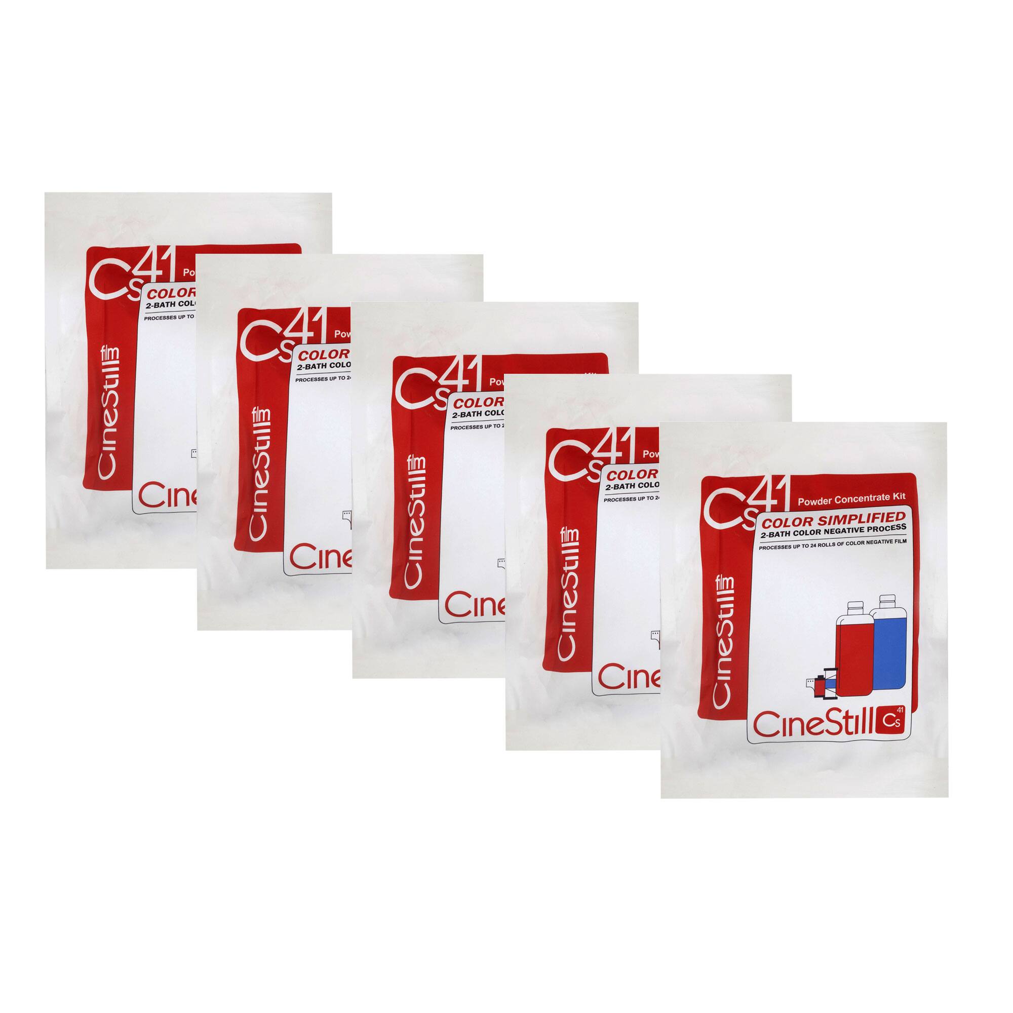 CineStill Film Cs41 Powder Developing Kit for C 41 Color Film 5 Pack ...