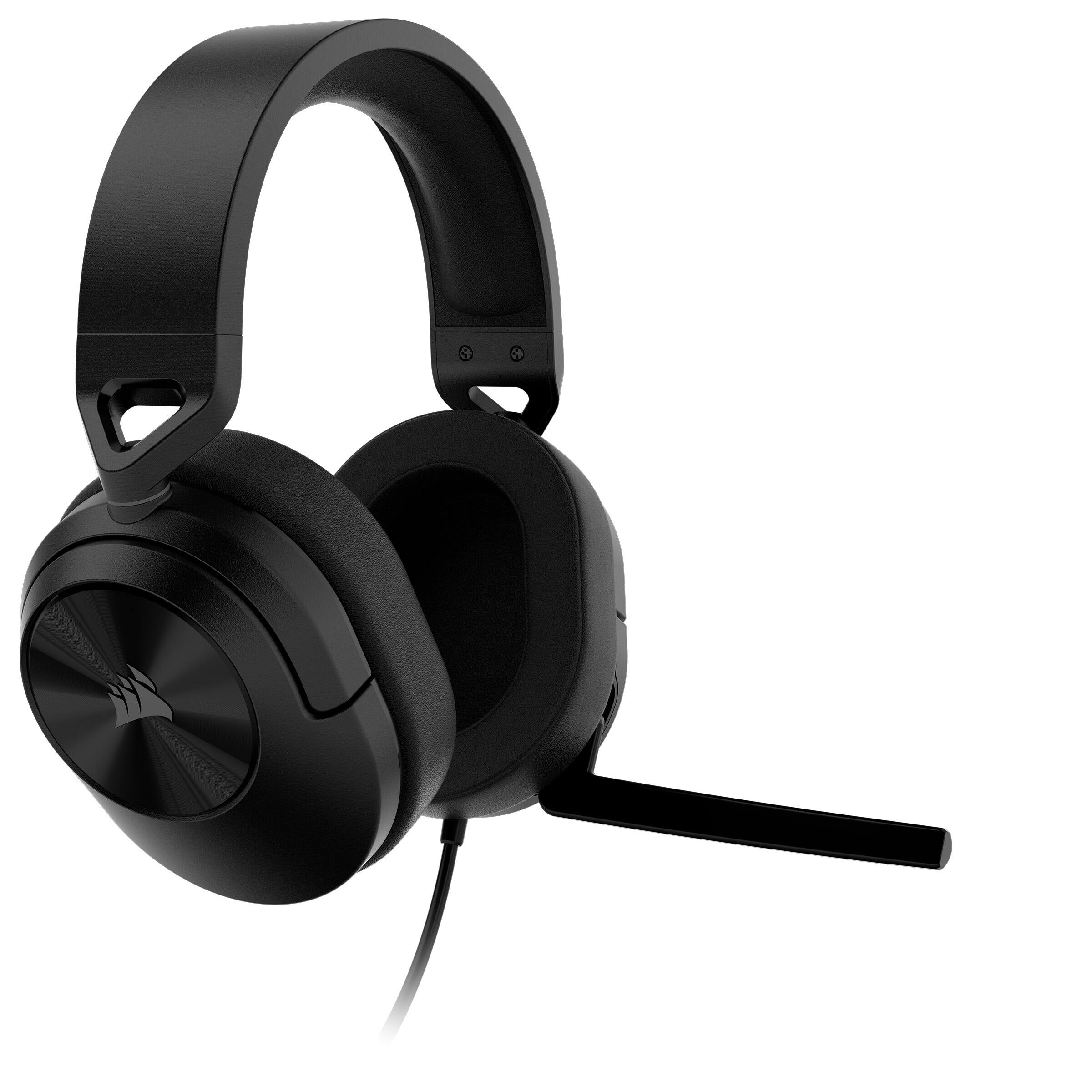 Customer Reviews: CORSAIR HS55 SURROUND Wired Gaming Headset for PC, PS5, PS4 Black CA-9011265 ...