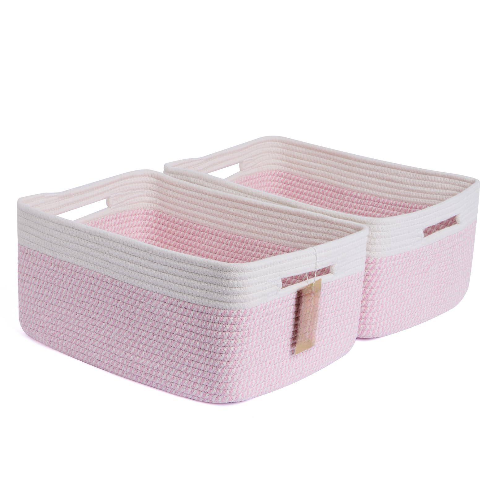 Dapper Styles Storage Baskets For Shelves Closet Organizers Bins ...