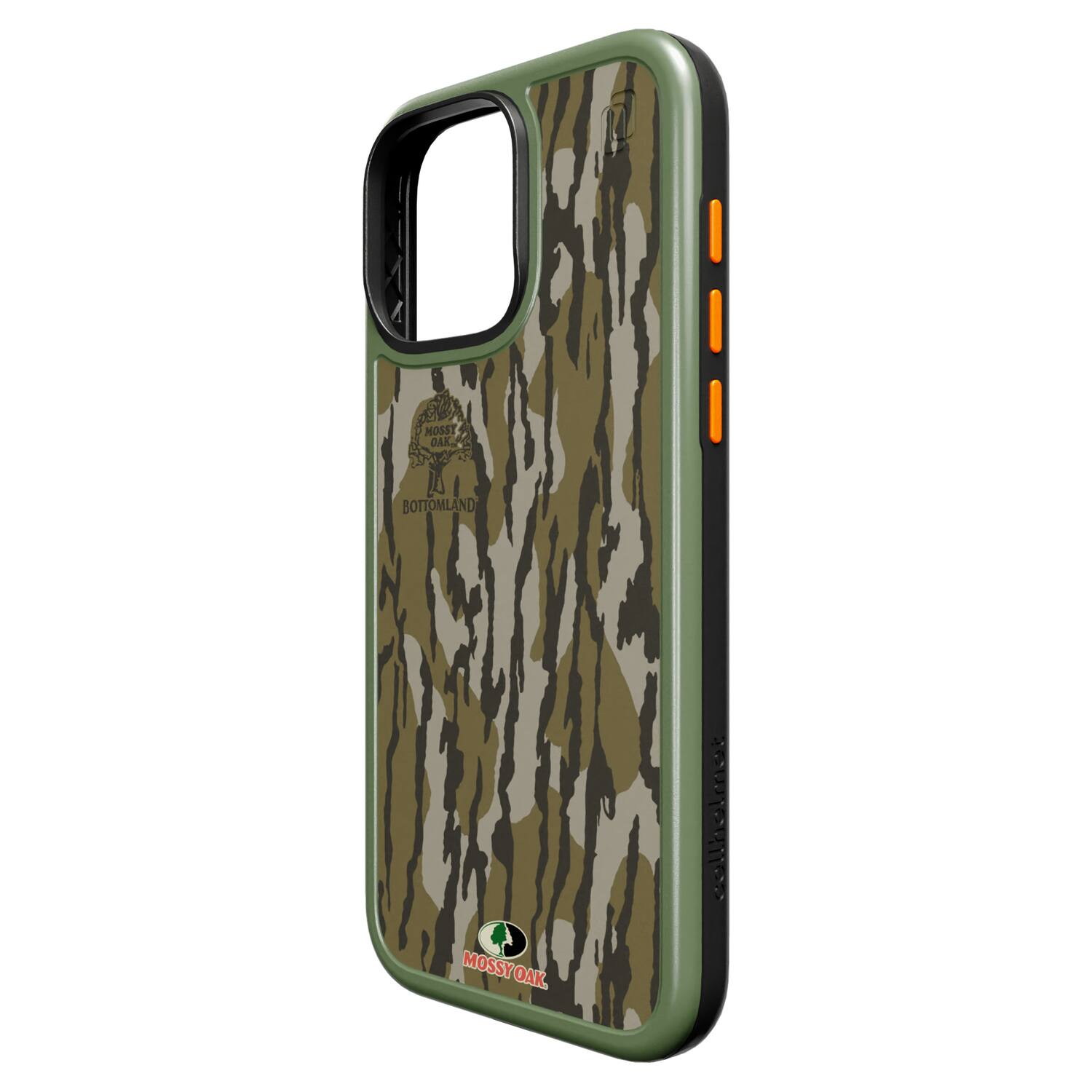 Cellhelmet Cf 107 mo Fortitude Series Case (iphone 16 Pro Max; Mossy Oak Bottom Lands ...