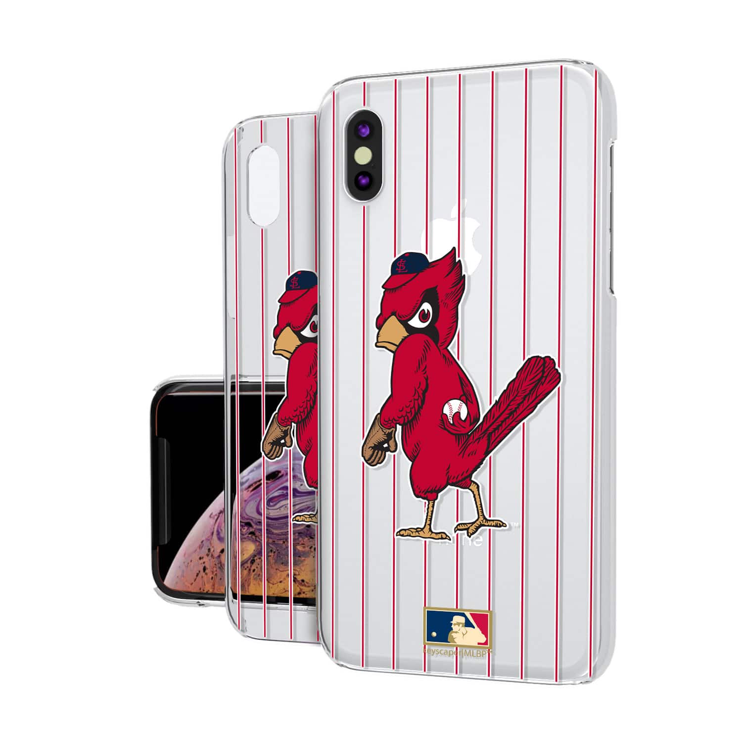 MLB Keyscaper - - St. Louis Cardinals - Cooperstown iPhone Clear - 16e ...