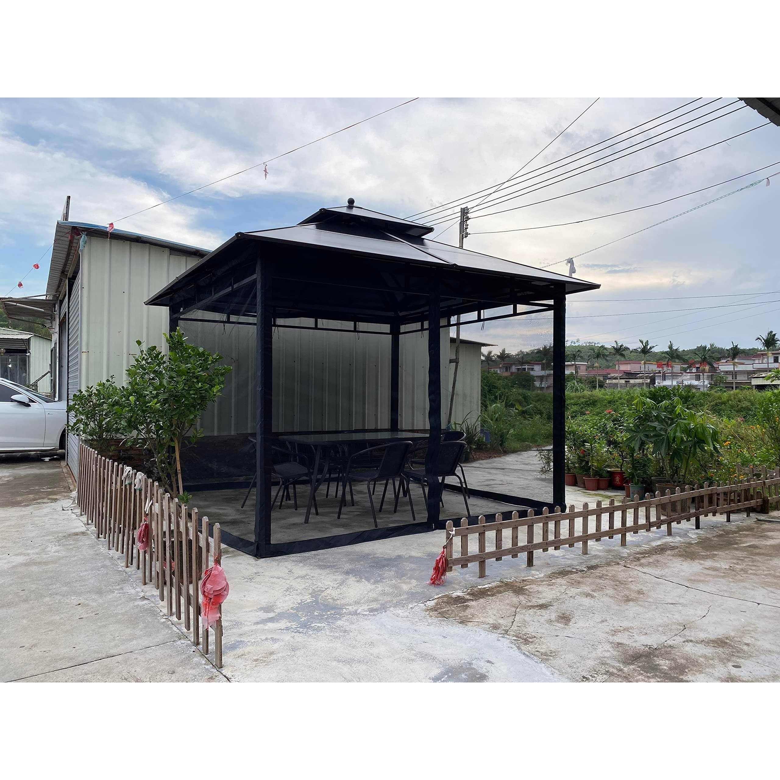 Paradigms Interiors Gazebo Replacement Mosquito Netting For Pop up Tent ...