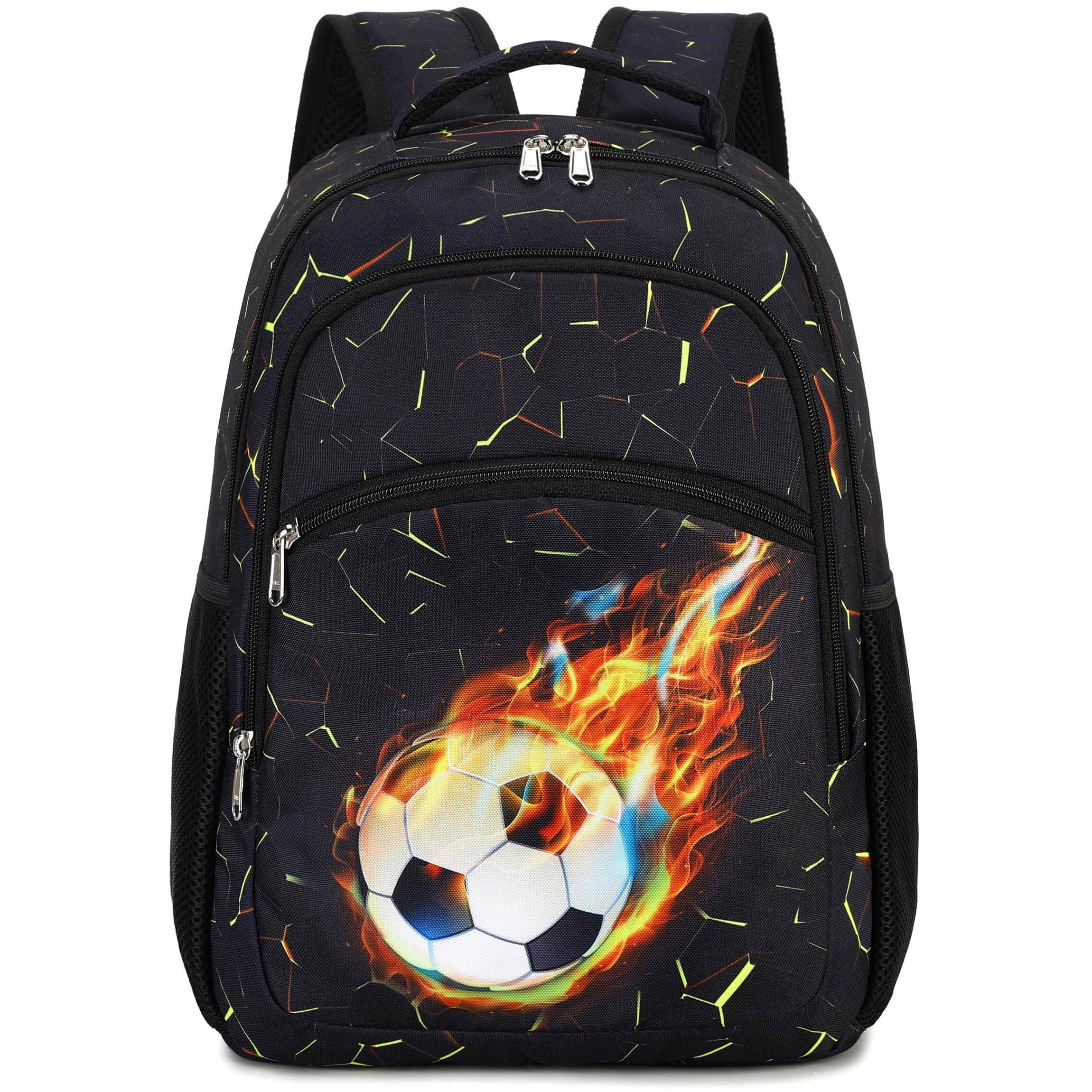 Live At Space Backpack Soccer Backpacks Bookbag 16 Inch School For 3 8 ...