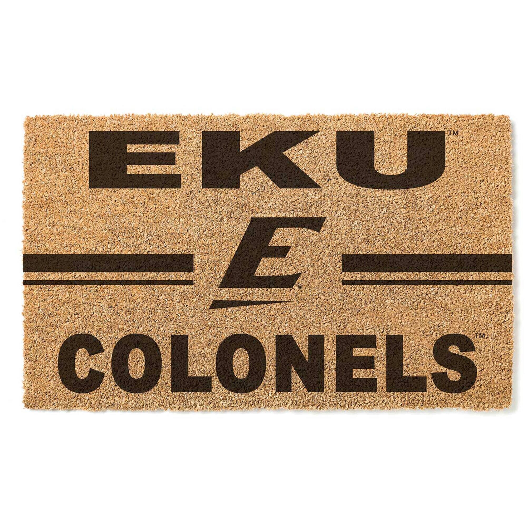 Jardine Eastern Kentucky Colonels 18" x 30" Team Logo Doormat Brown 200092358 - Best Buy