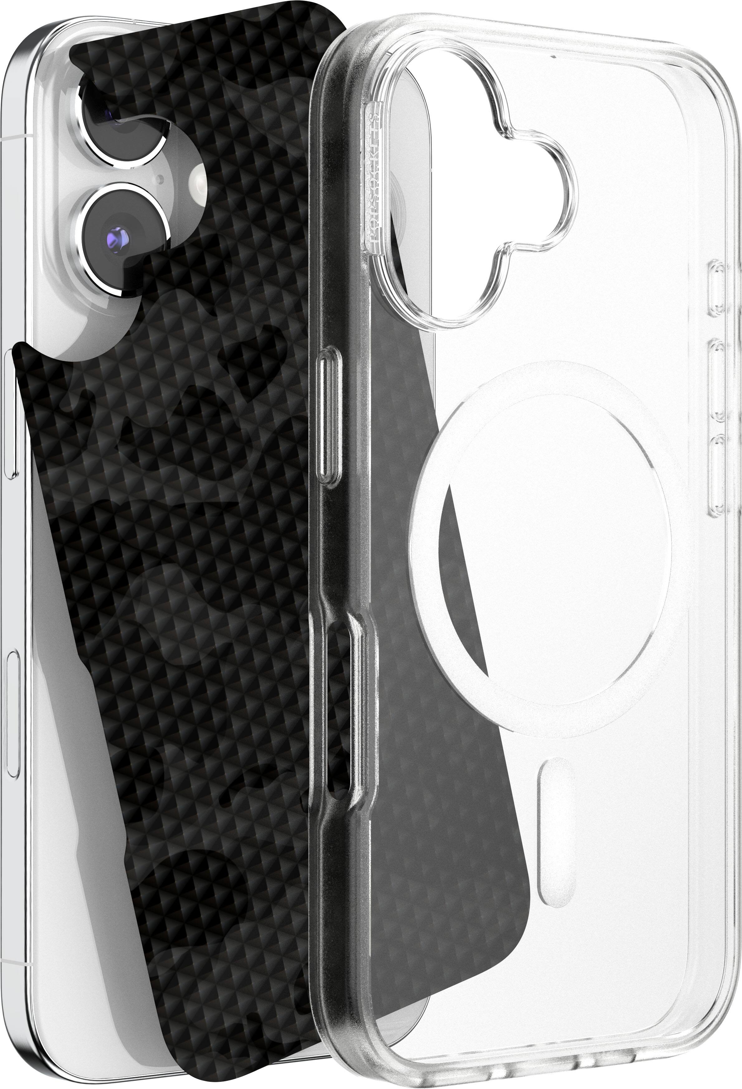 Looks iPhone 16 Swappable Graphic Case Inserts (3 per pack) compatible w/ PopSockets PopCase ...