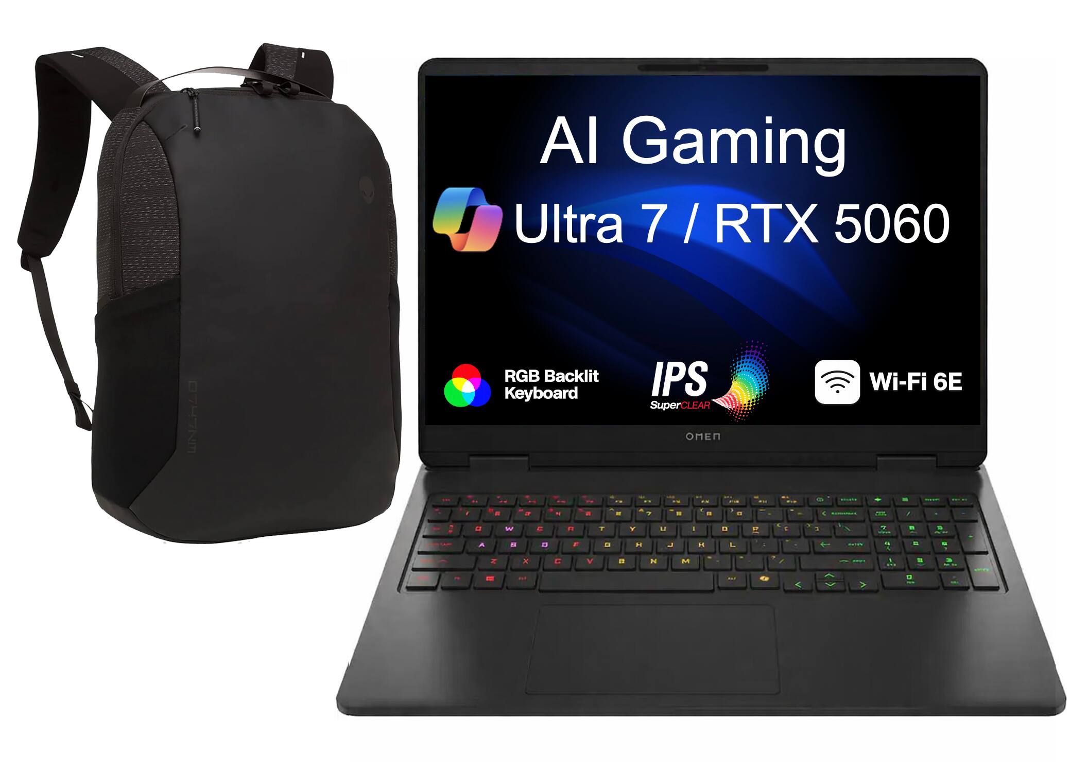 HP Upgraded OMEN Laptop 16.0 WUXGA Display (Ultra 7 255H, 32GB, 1TB SSD ...