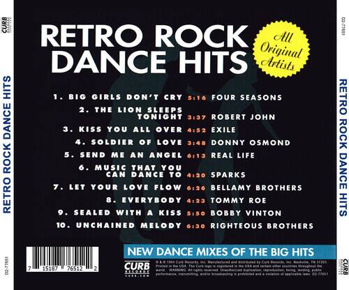Various Artists Retro Rock Dance Hits / Various COMPACT DISCS [CD ...
