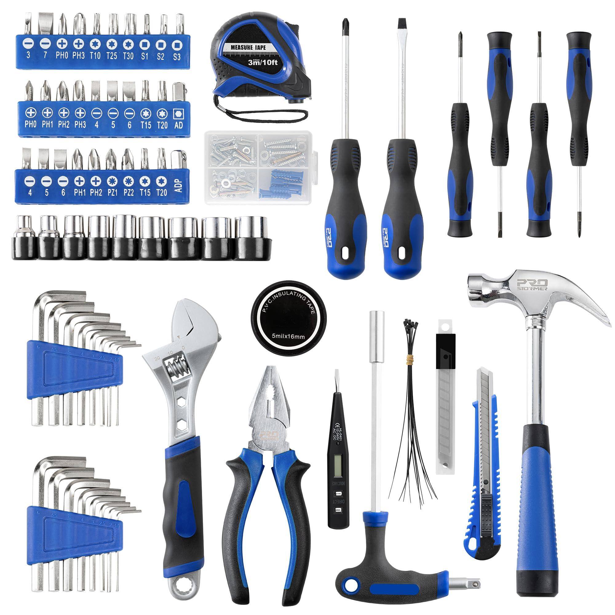 Skar Audio Home Tool Kit General Household Hand Set With Portable ...