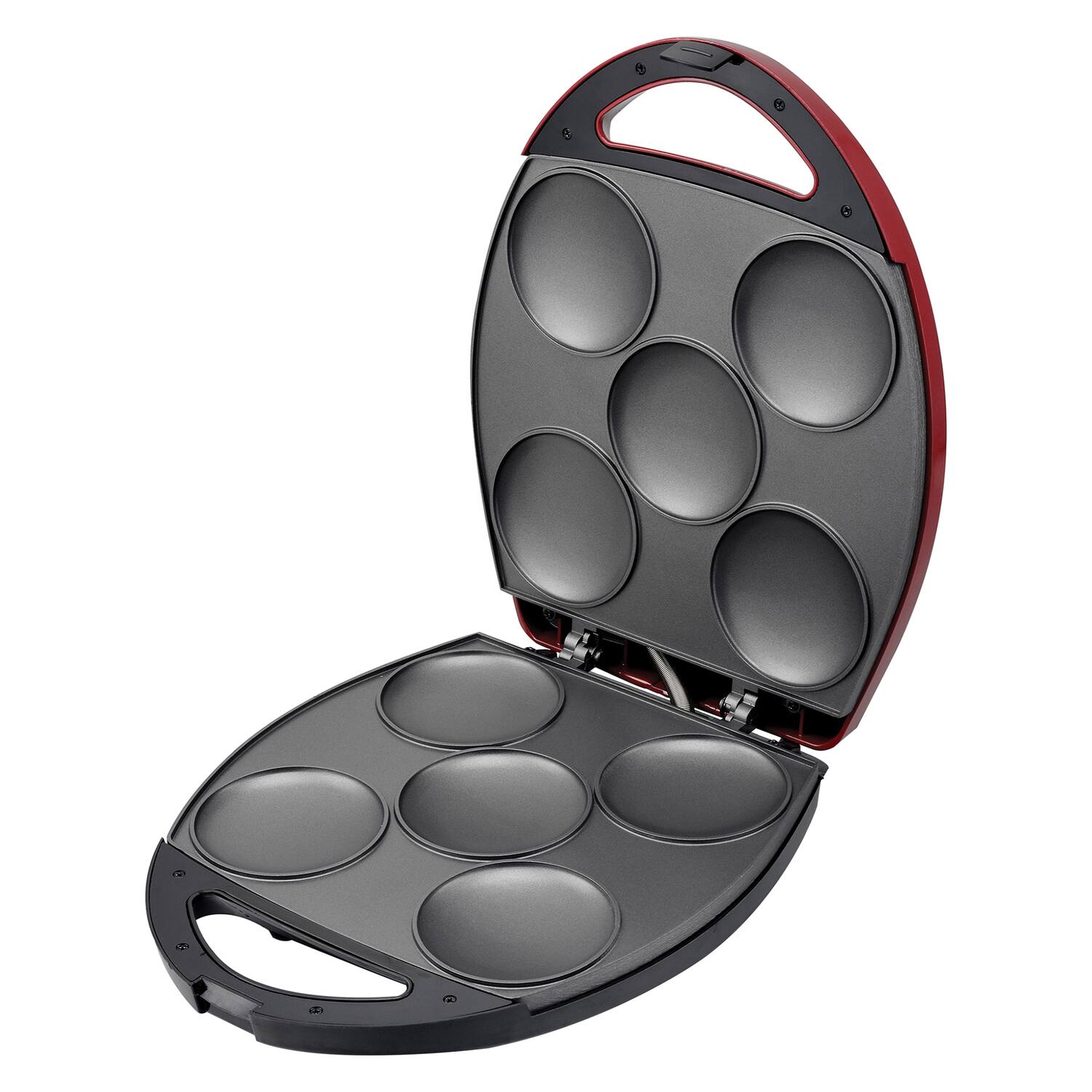 Brentwood Ar 137r 1,200 watt 5 piece Nonstick Arepa Maker Red AR-137R ...