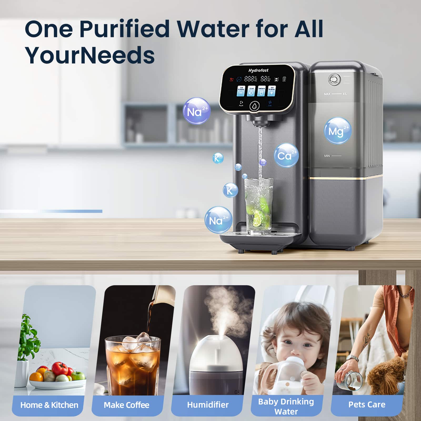 Customer Reviews: Hydrofast C100 Countertop Reverse Osmosis Water ...