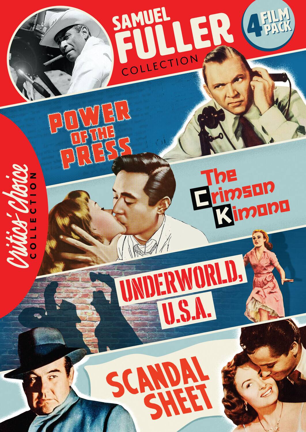 Samuel Fuller Collection: 4 Film Pack DVD - Best Buy