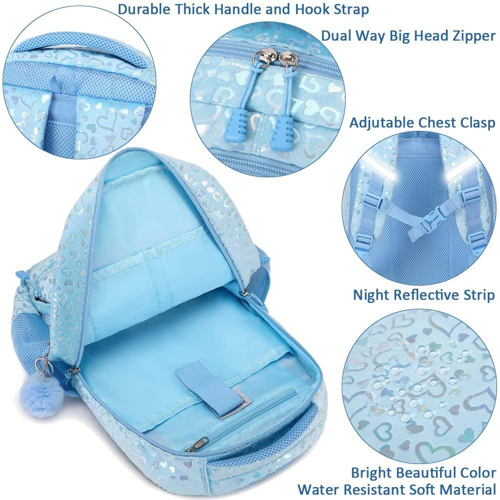 Pacoar Cade Backpack For Elementary School Bookbag Set Cute Unicorn ...