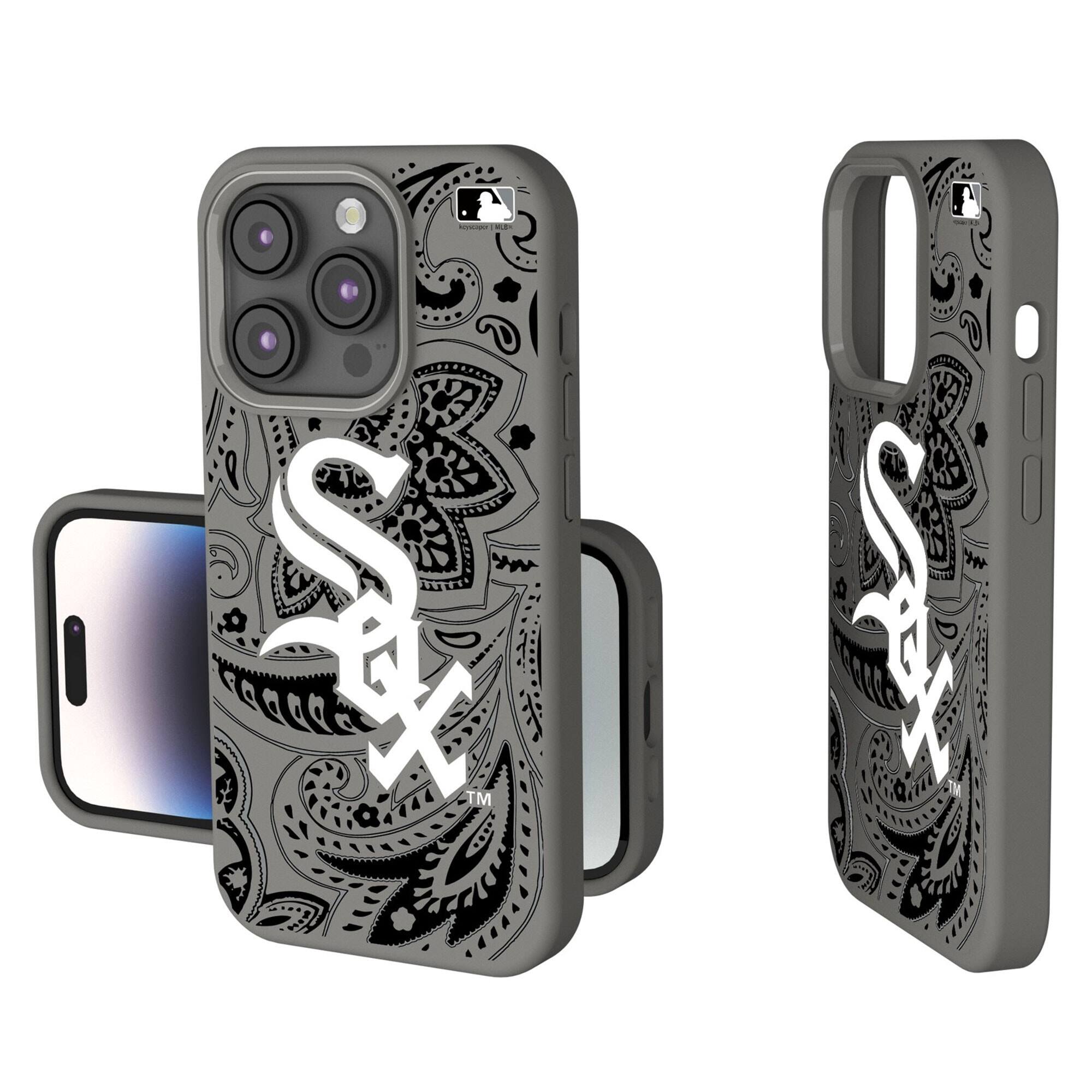 Keyscaper MLB Chicago White Sox Paisley iPhone Soft Touch Case 15 Pro ...