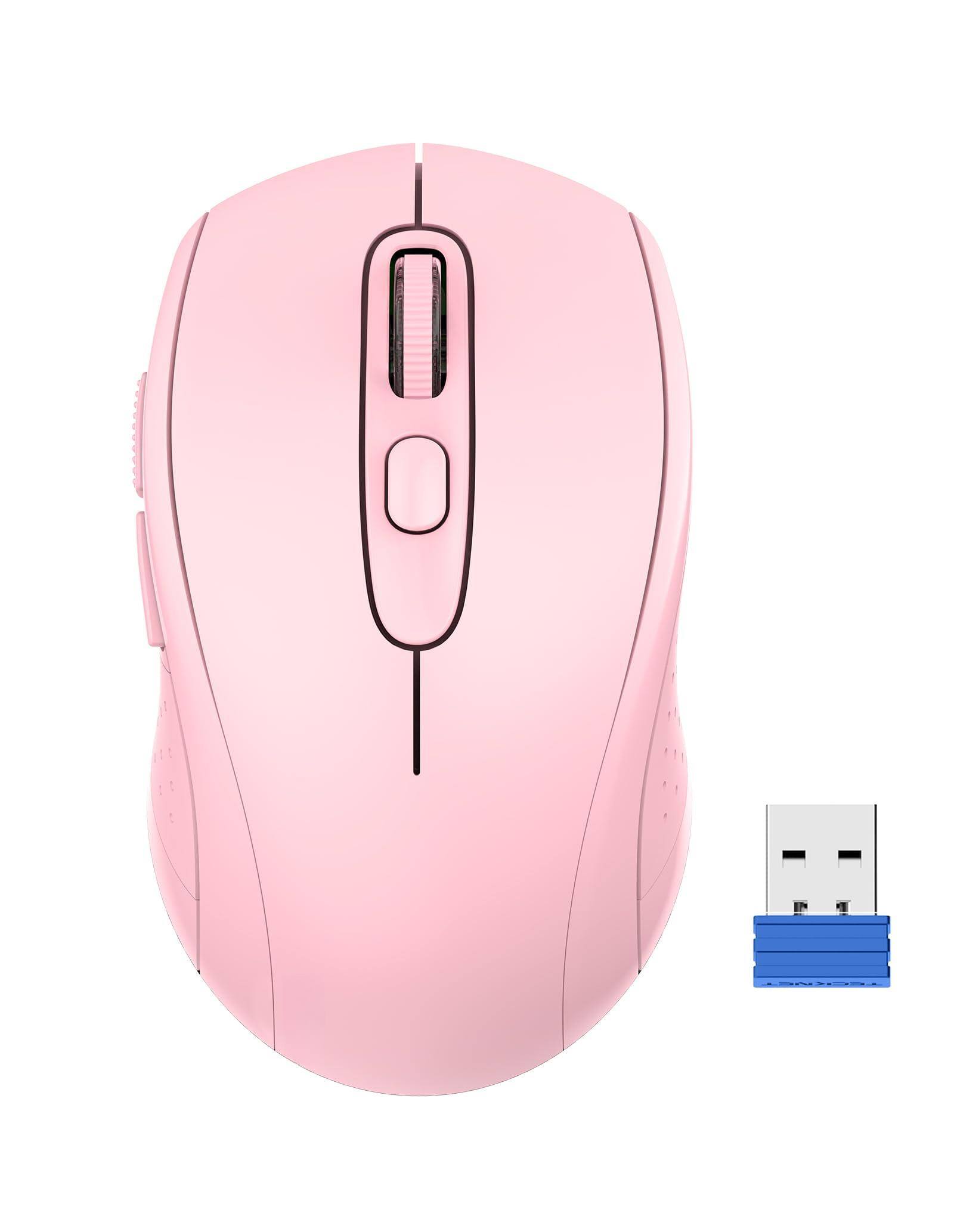 PO3TICJUNKI3 Mouse Silent Mouse 4000dpi Adjustable Computer Portable Pc ...