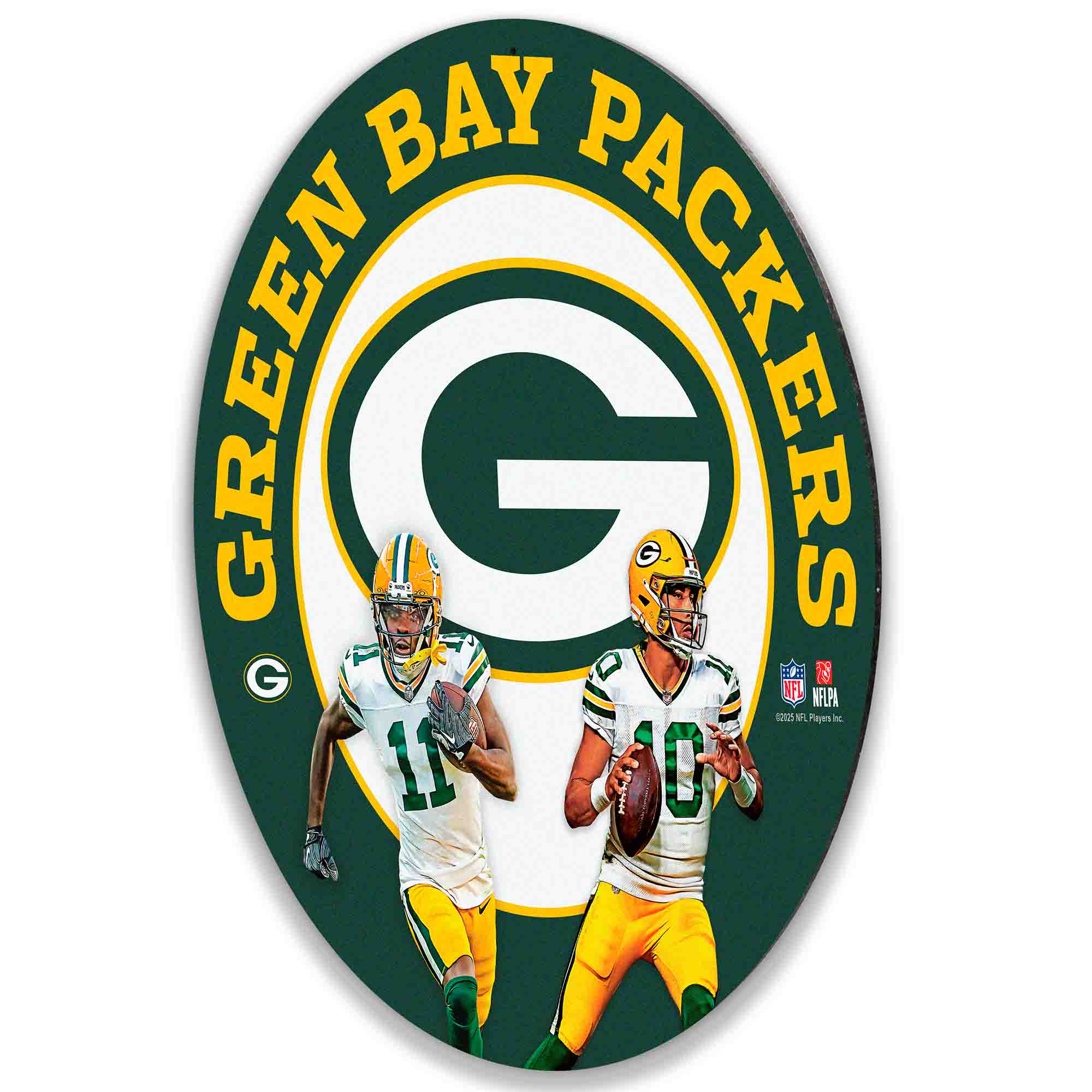 Open Road Brands Bay Packers Jordan Love & Jayden Reed Team Stars 11 ...