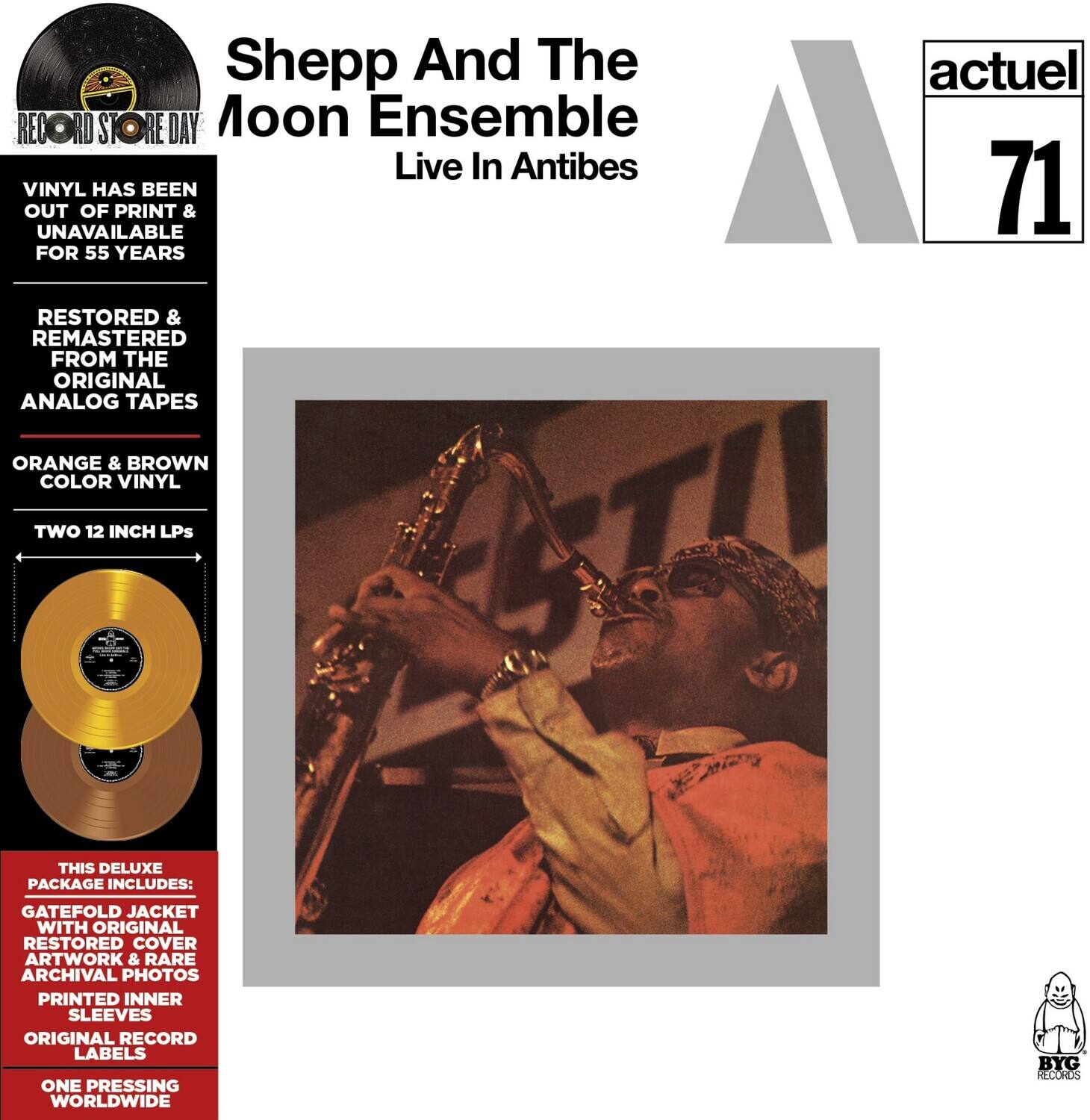 Archie Shepp The Complete Live in Antibes VINYL LP - Best Buy