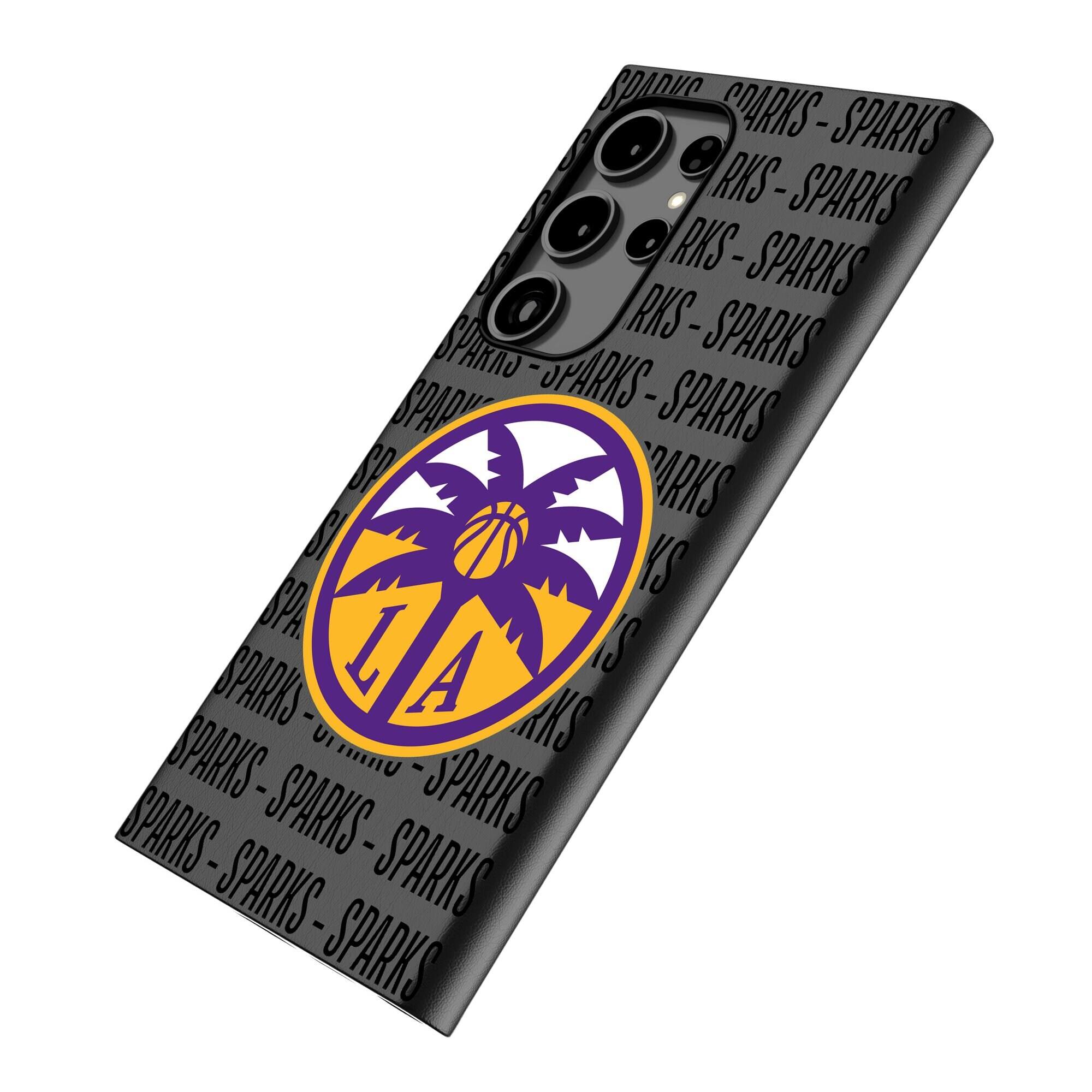 Keyscaper WNBA Los Angeles Sparks Text Backdrop Galaxy Magnetic Bump ...