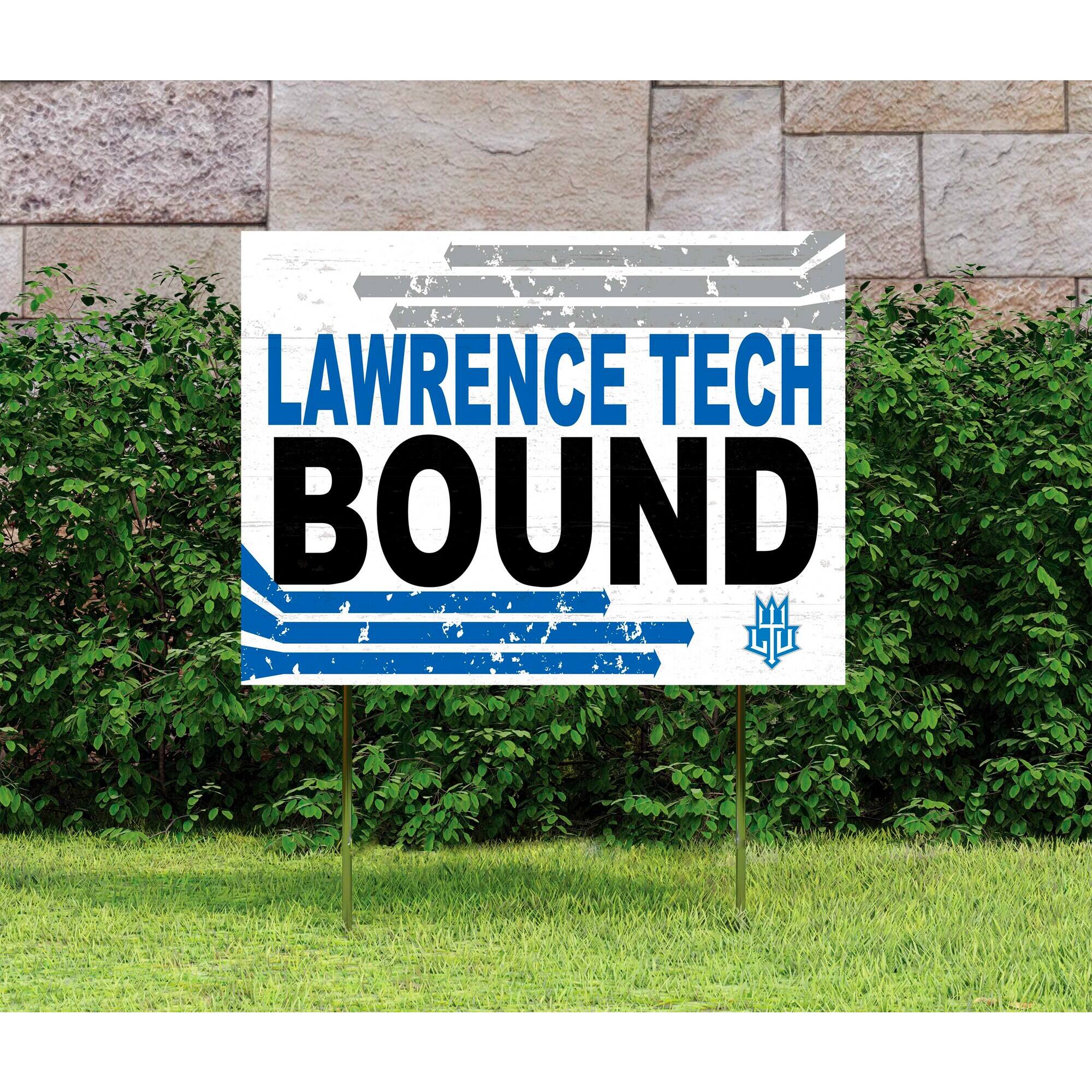 Jardine Lawrence Technological University Blue Devils 18" x 24" Bound ...