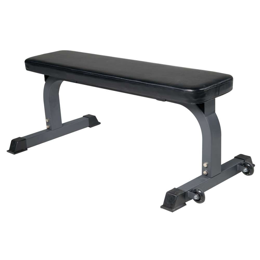 Power Systems Economy Flat Workout Bench Weight Training Bench for Home ...