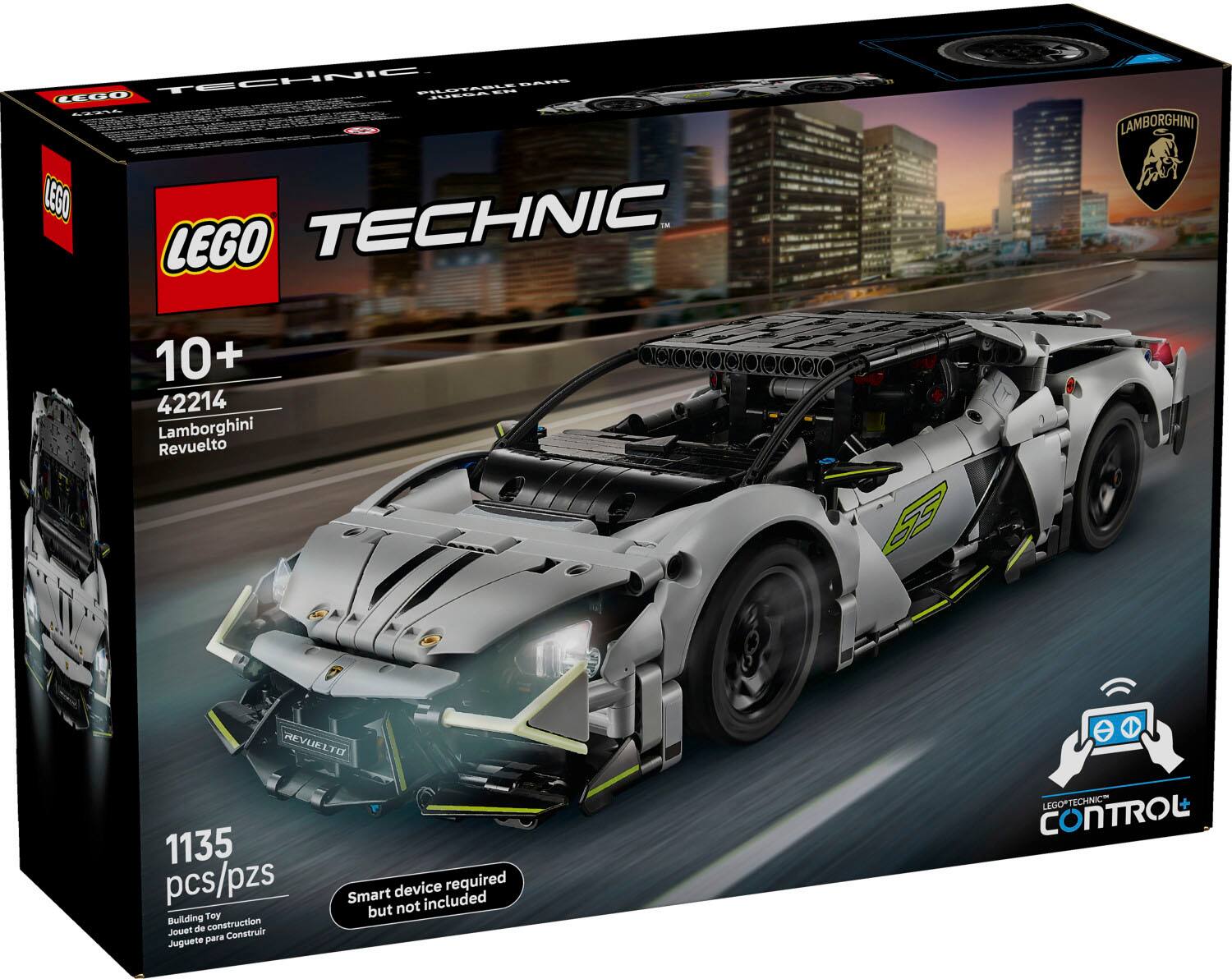 LEGO Technic Lamborghini Revuelto Super Sports Car 42214 6526835 - Best Buy
