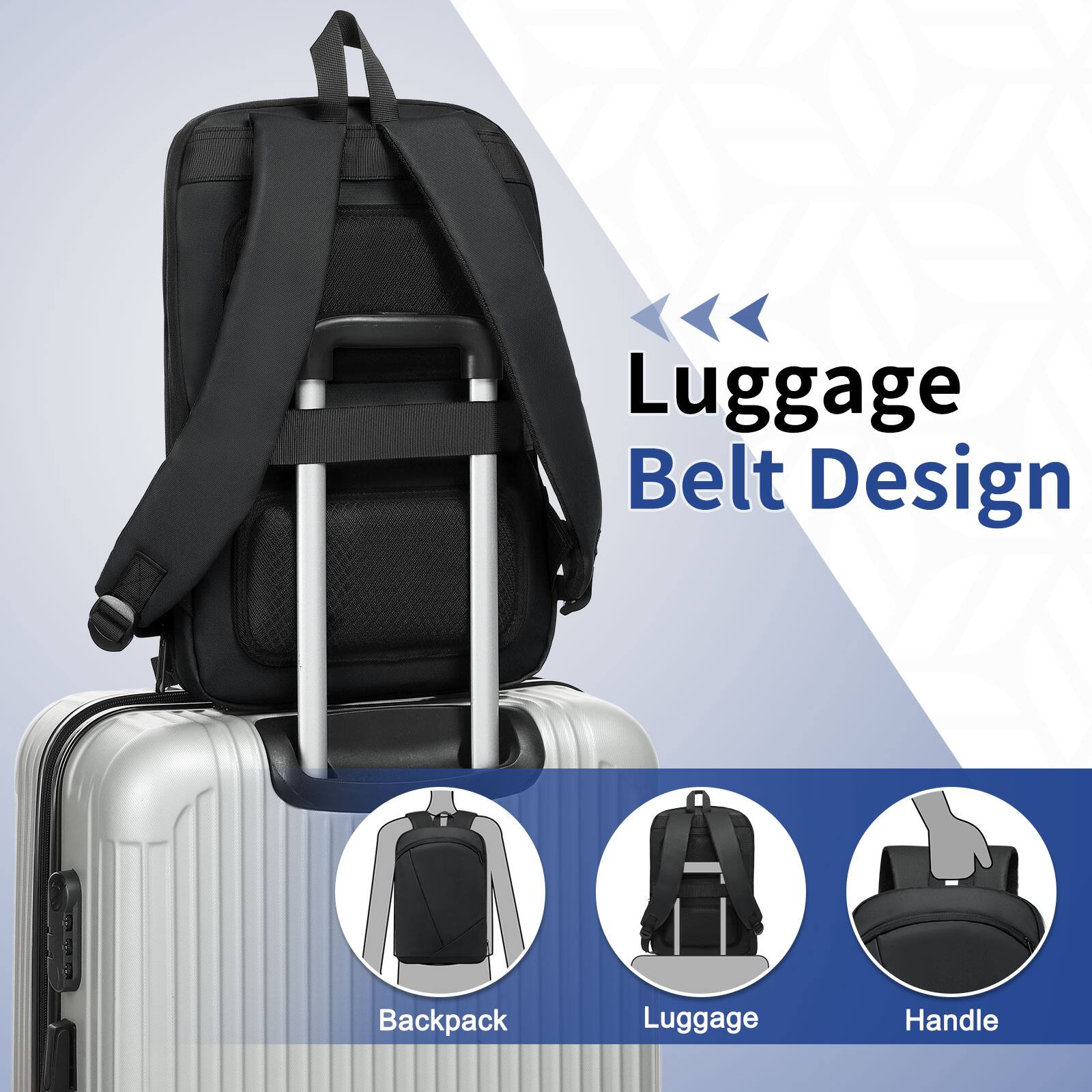 Unique Bargains Slim Expandable TSA Business Bag for Men, 16" Laptop ...