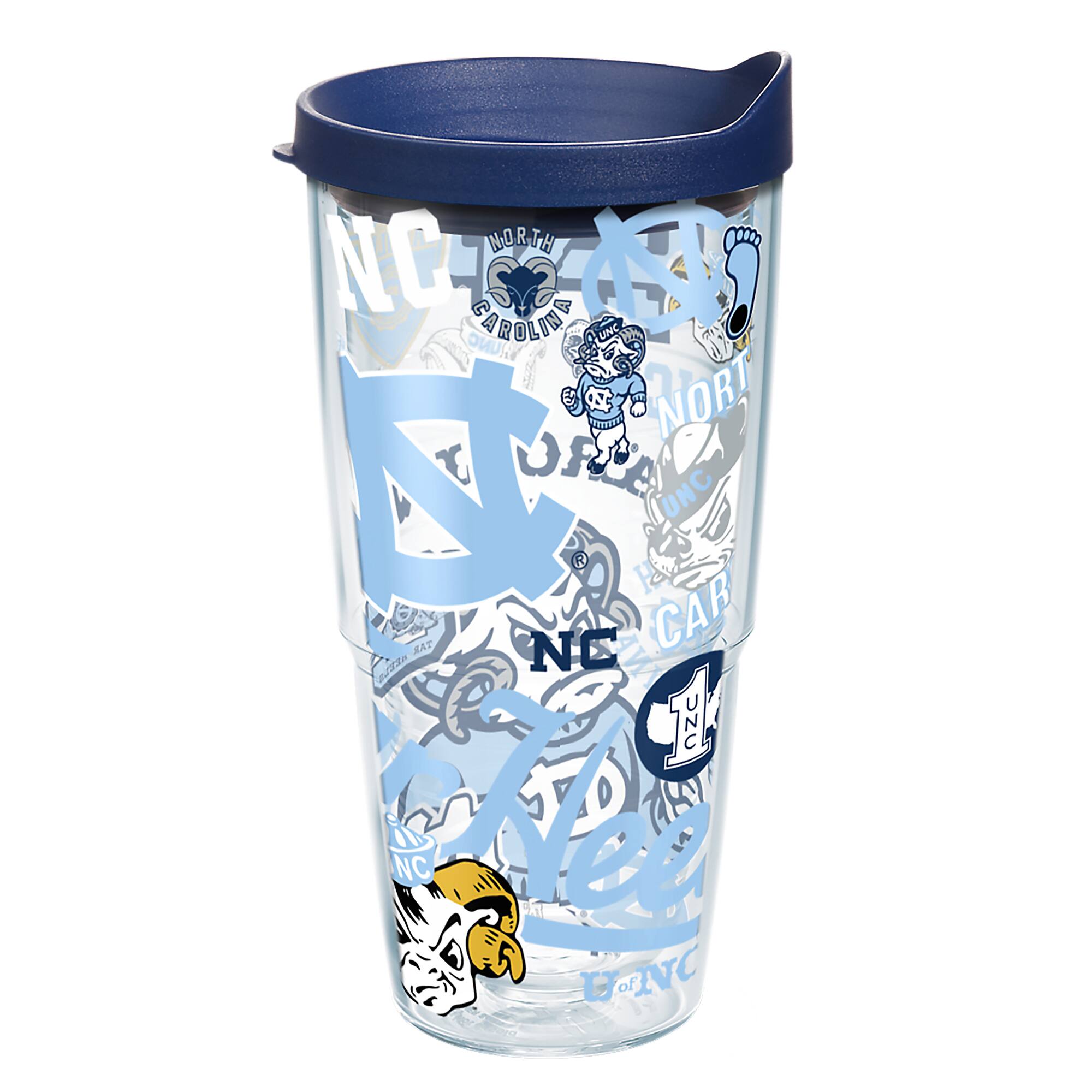 Tervis North Carolina Tar Heels 24oz. All Over Classic Tumbler ...