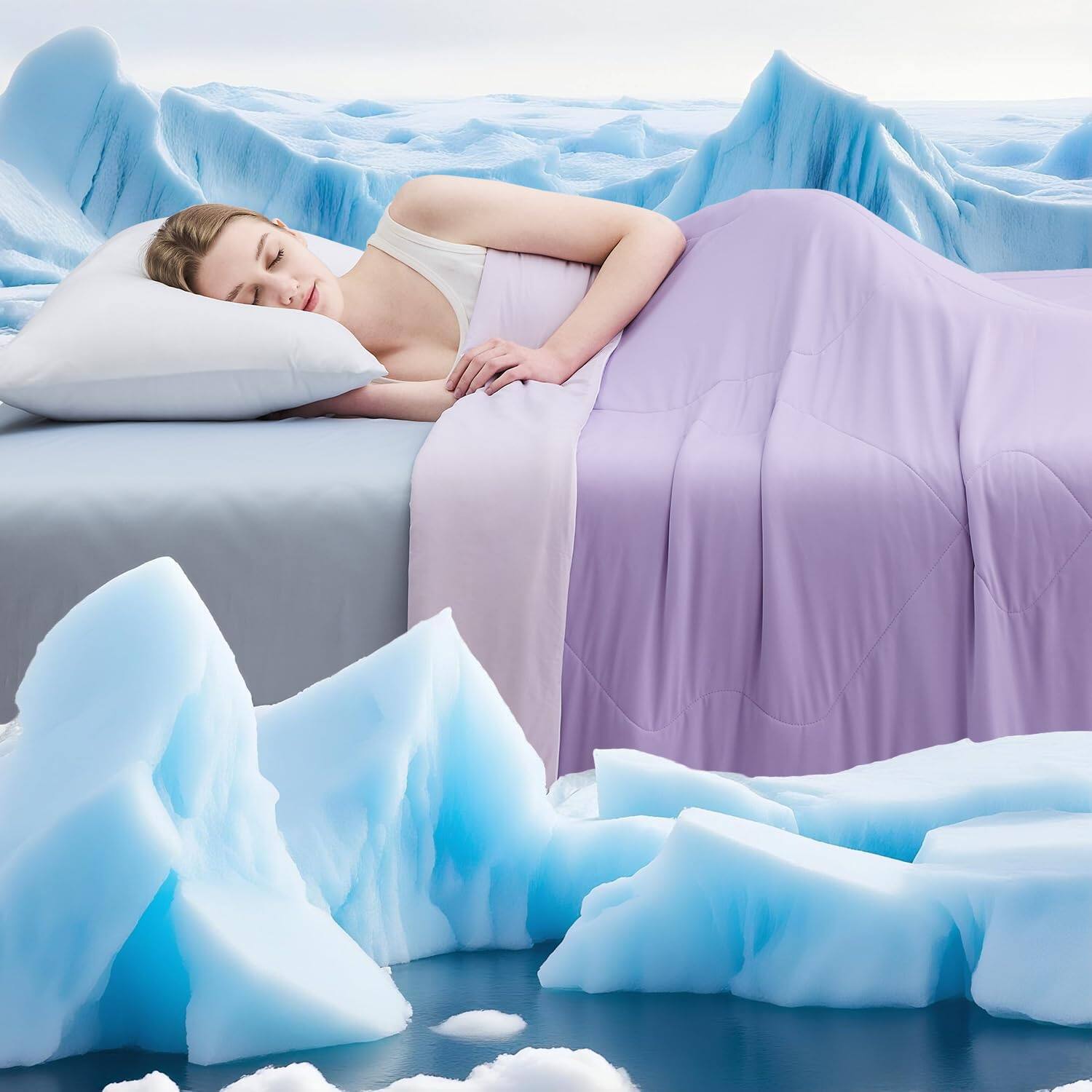 Pacoar Cade Blankets For Hot Sleepers Summer Blanket x Bed Thin ...