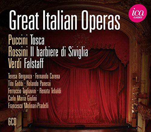 Puccini / Verdi / Rossini / Giulini / Tebaldi Great Italian Operas ...