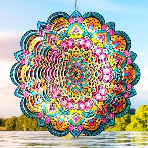 Fabibe Rooster Wind Spinner For Yard And Garden 12in Spinners Outdoor ...